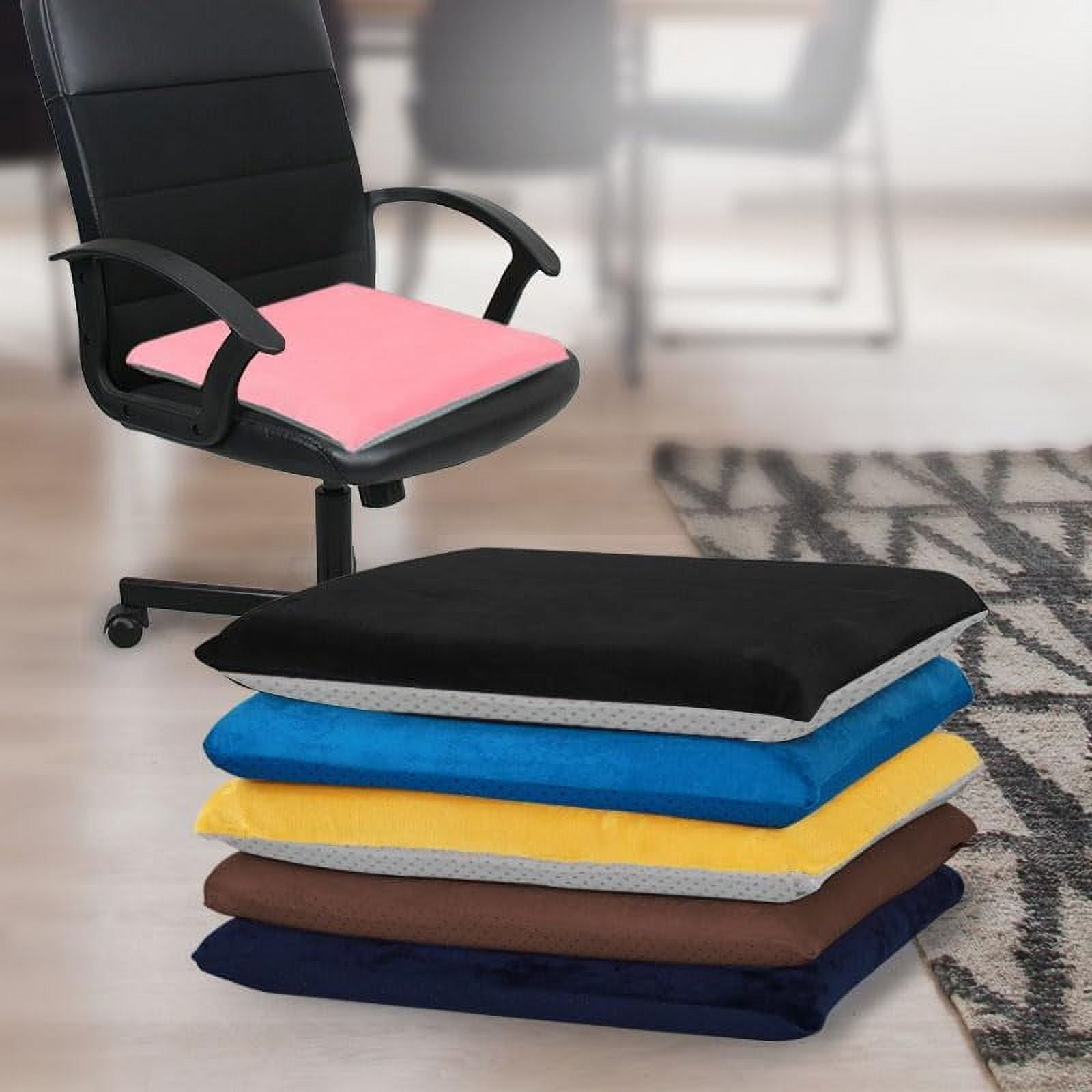 fhxbjoi HIPOTY Square Chair Seat Cushion Memory Foam Chair Cushion for ...