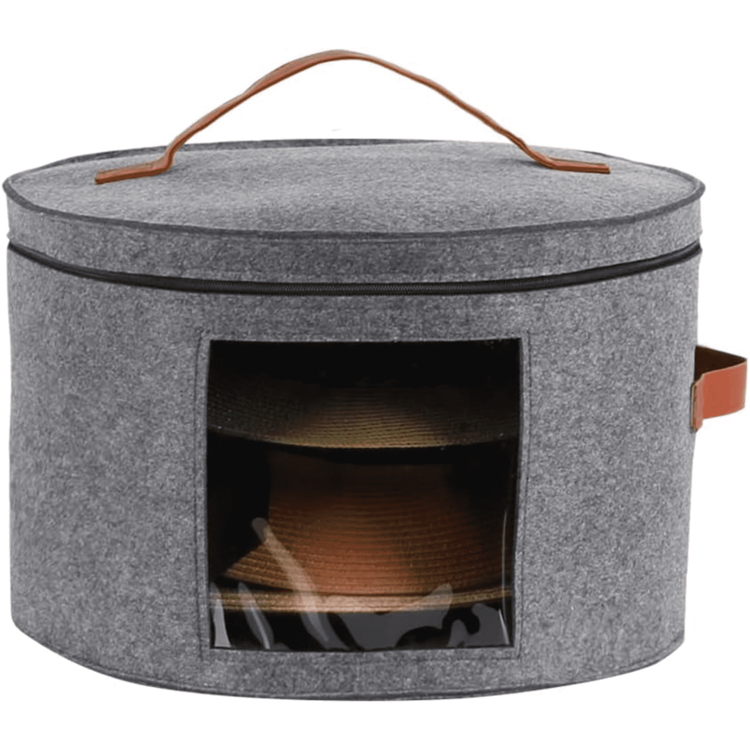 fhxbjoi Hat Hat Storage Stackable Round Brim Hats Organizer Bag ...