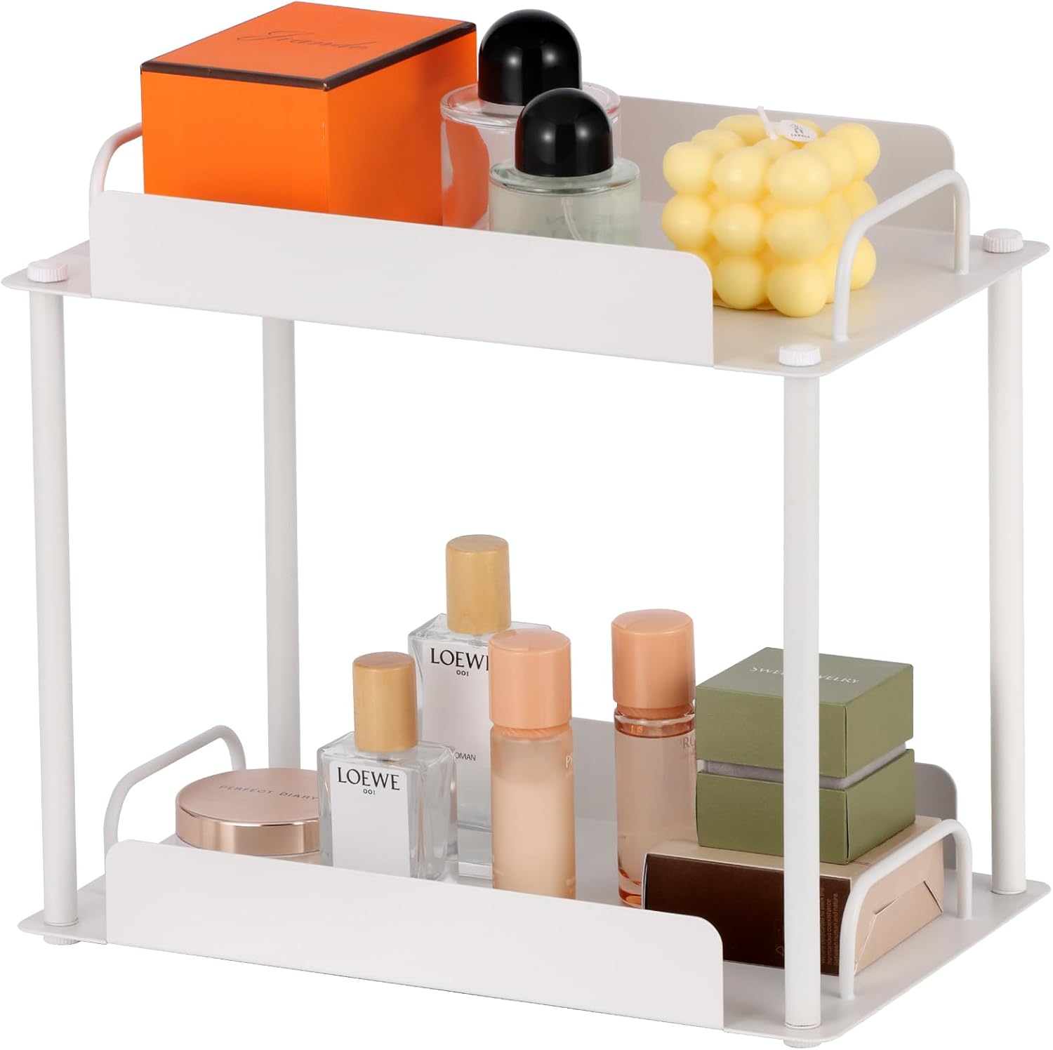 fhxbjoi JKLCH LTKIF KATHY&BOB Bathroom Countertop Organizer Make-up ...