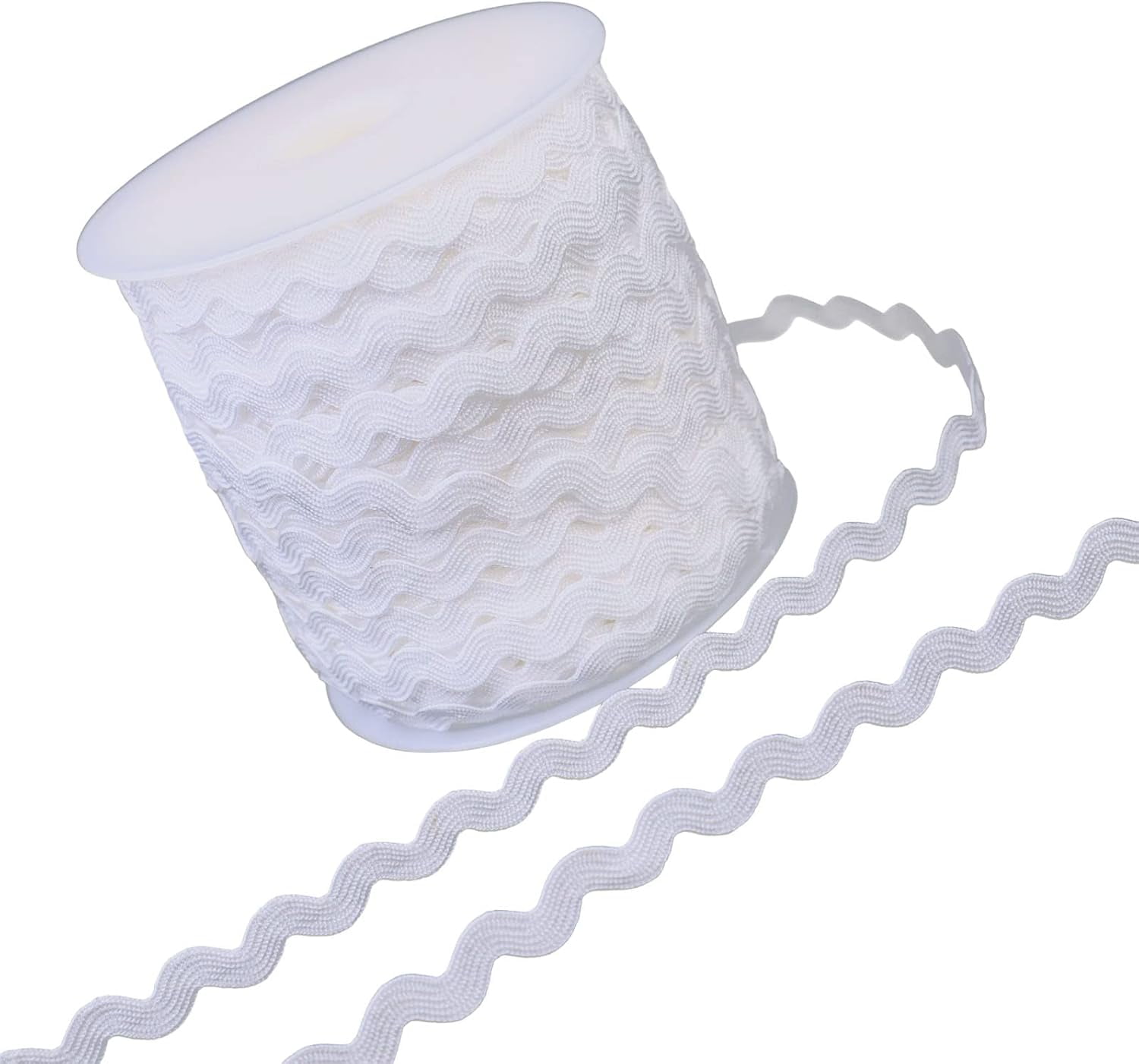 fhxbjoi Rick Rack Wave Bending Fringe Trim 40 Yards Lace Ribbon RIC Rac ...