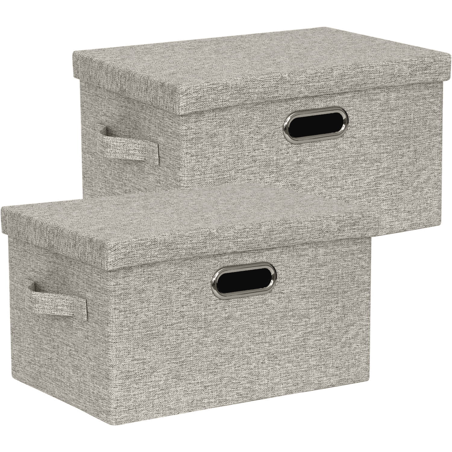 fhxbjoi Storage Bins with Lid Fabric Cube Bins Organizer Basket Foldable Storage Containers with ...