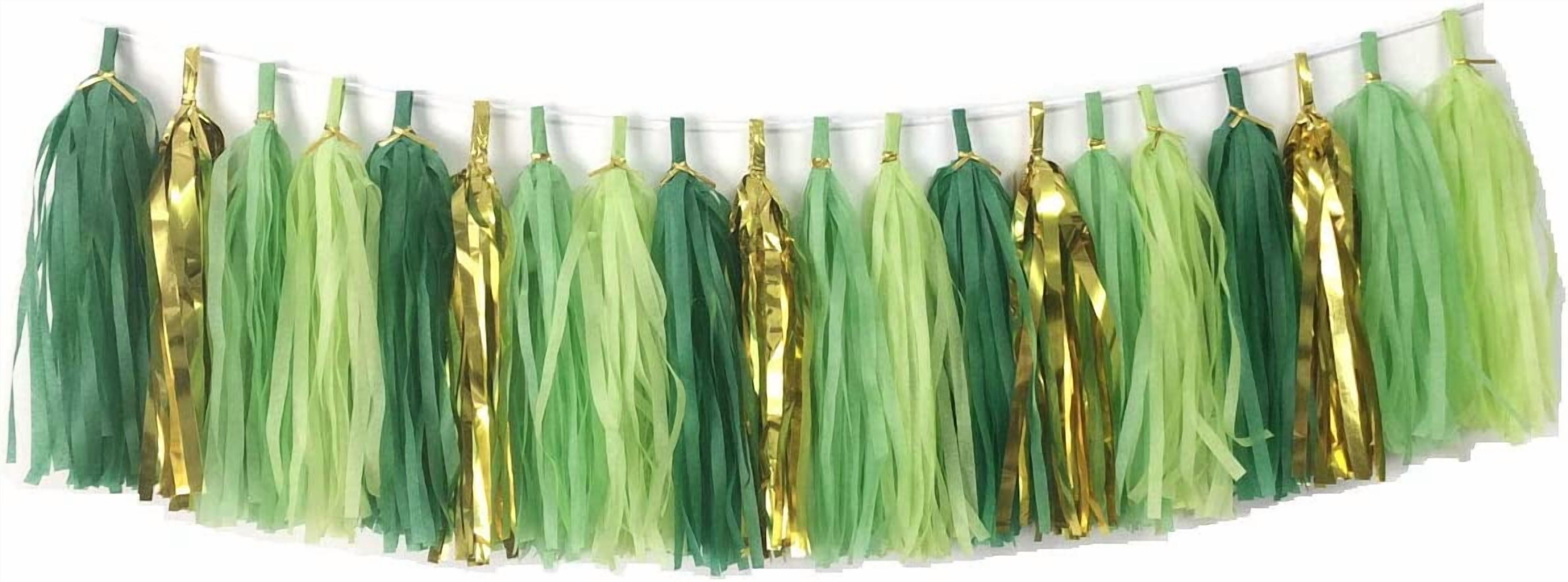 fhxbjoi Tissue Paper Tassels Garland Banner Table Decor Party Banner ...