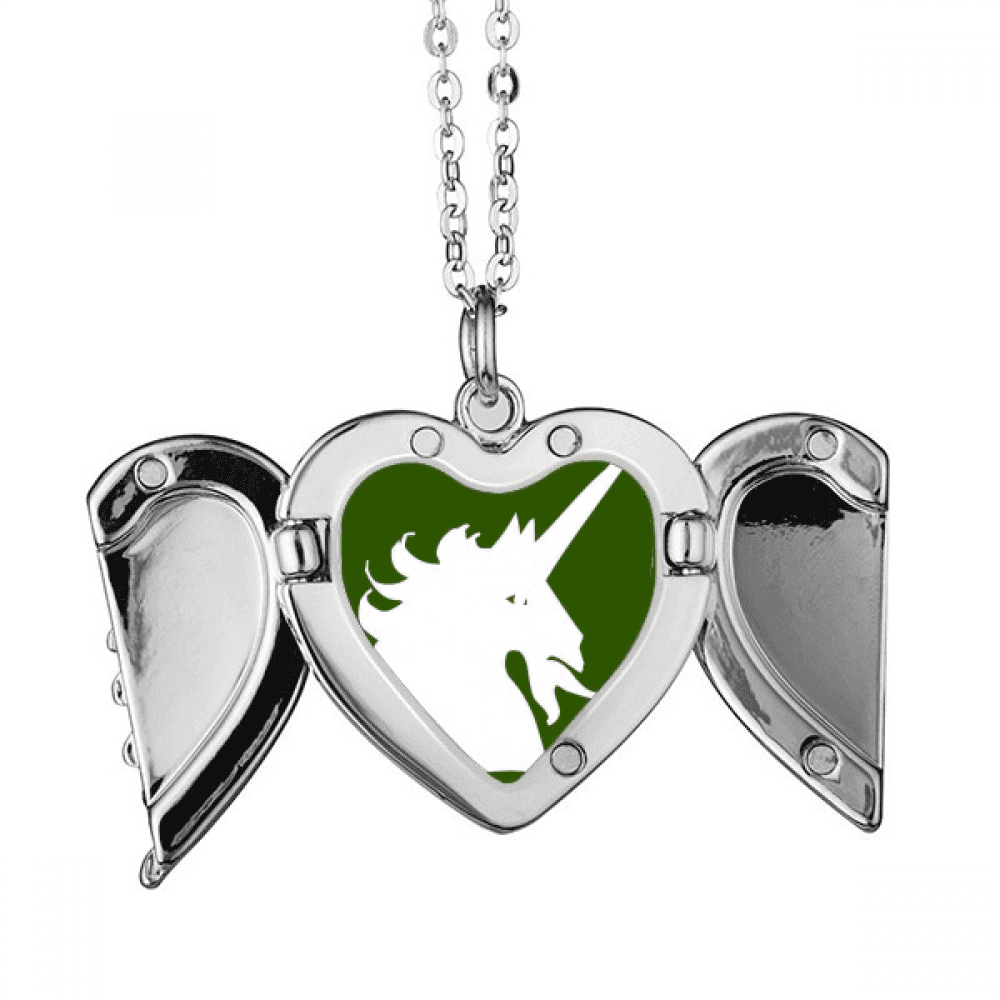 fierce ability horn animals angel wings necklpendant fashion - Walmart.com