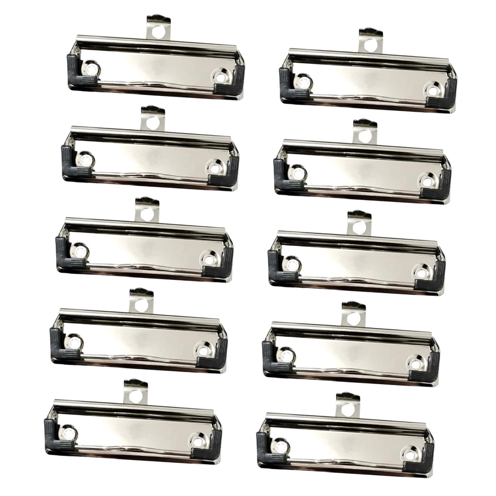 figatia 10 Pieces Binder Bull Clip Clamps File Clamp Metal Hinge Clip ...