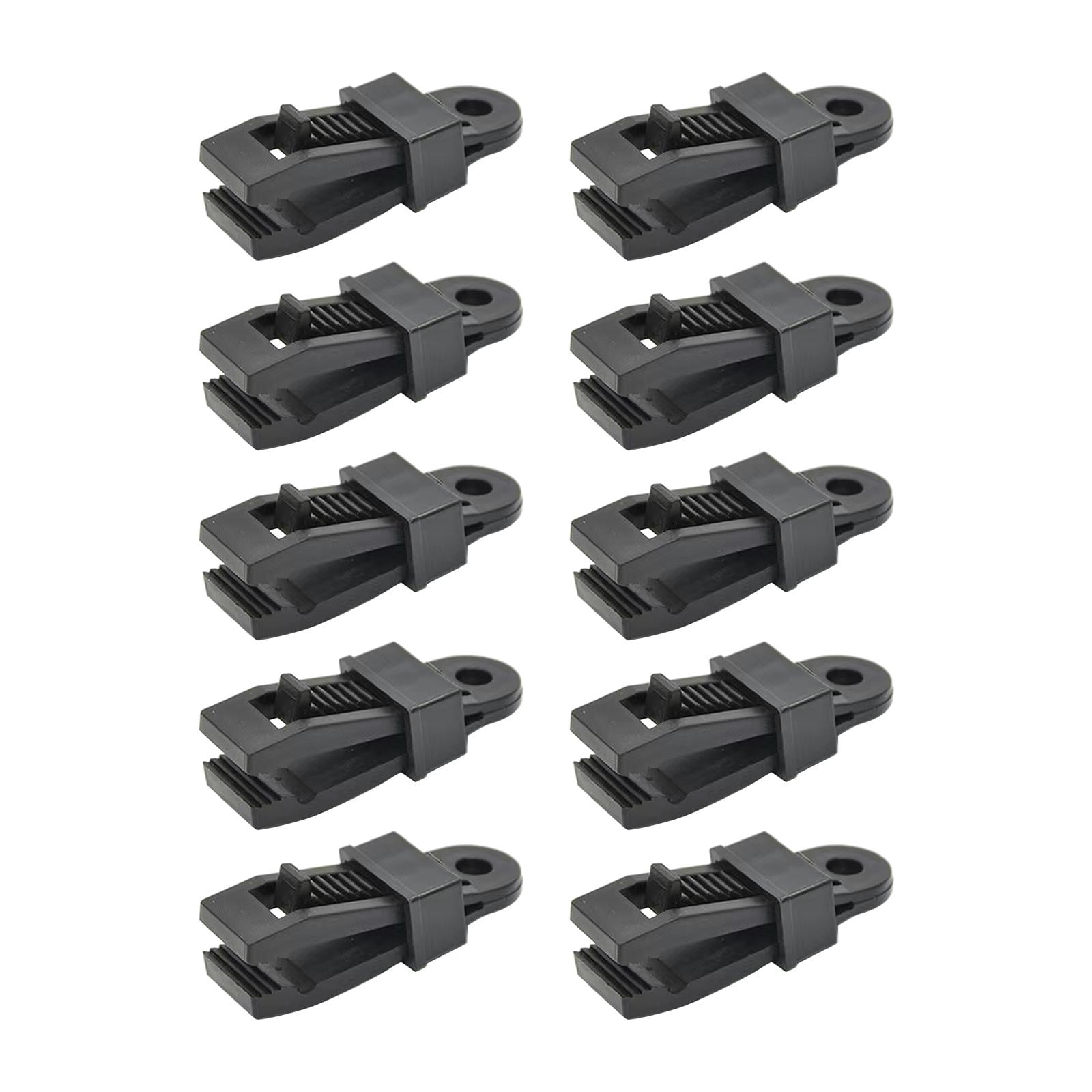 figatia 10Pcs Awning Tarp Clips Set, Camping Tent Clips Holder, Outdoor ...