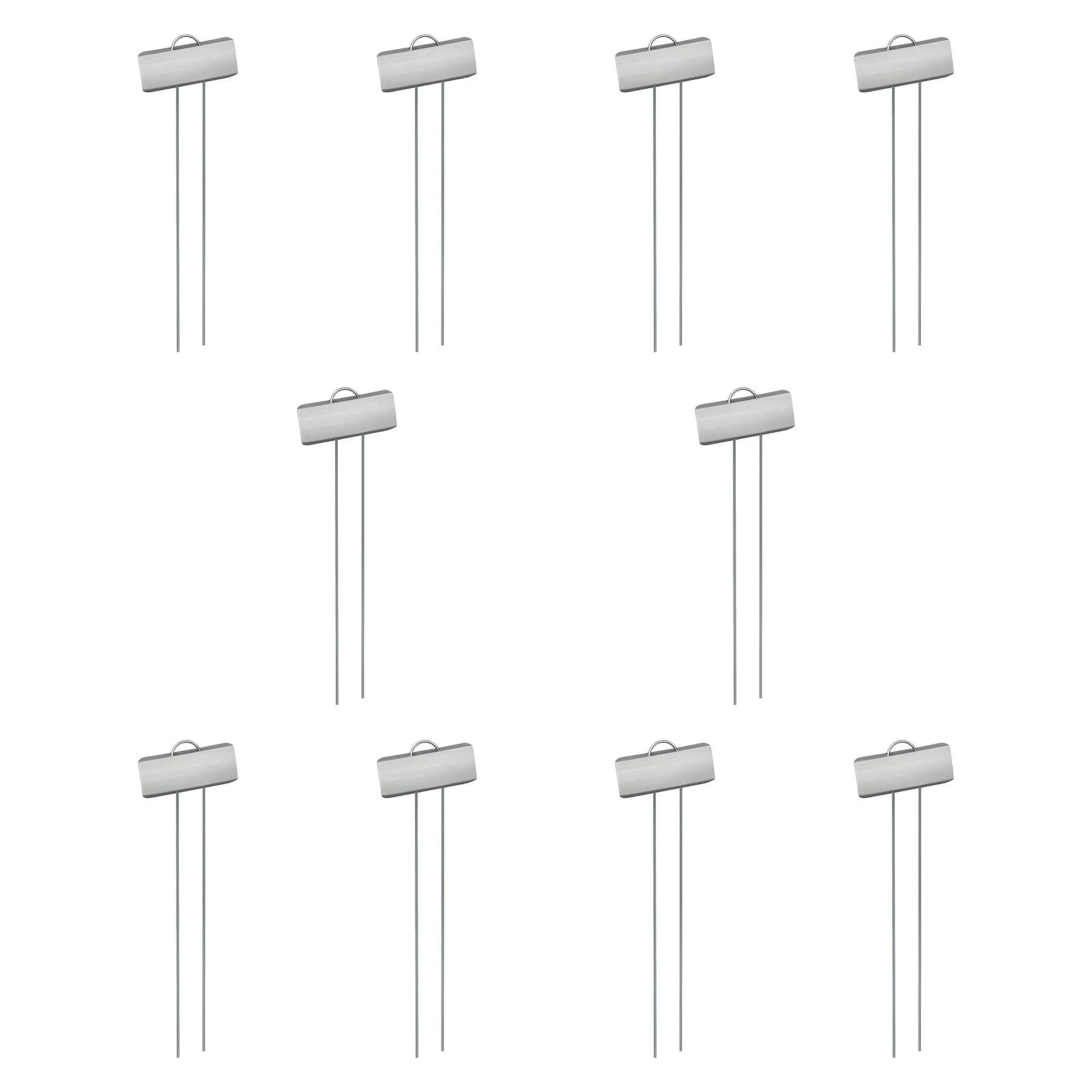 figatia 10Pcs Garden Stakes Plant Stakes Reusable Rustproof Water ...