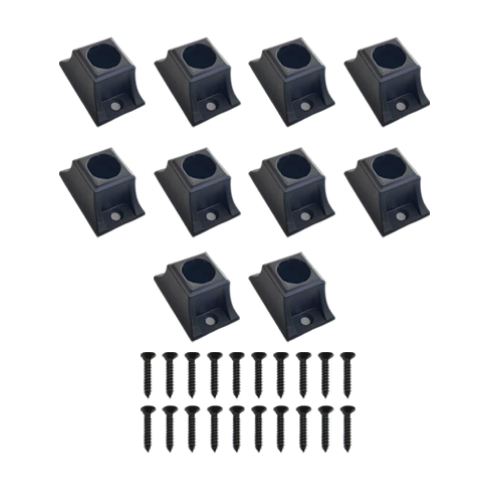 figatia 10Pcs Iron Baluster Shoes for Staircase for Courtyard Balcony ...