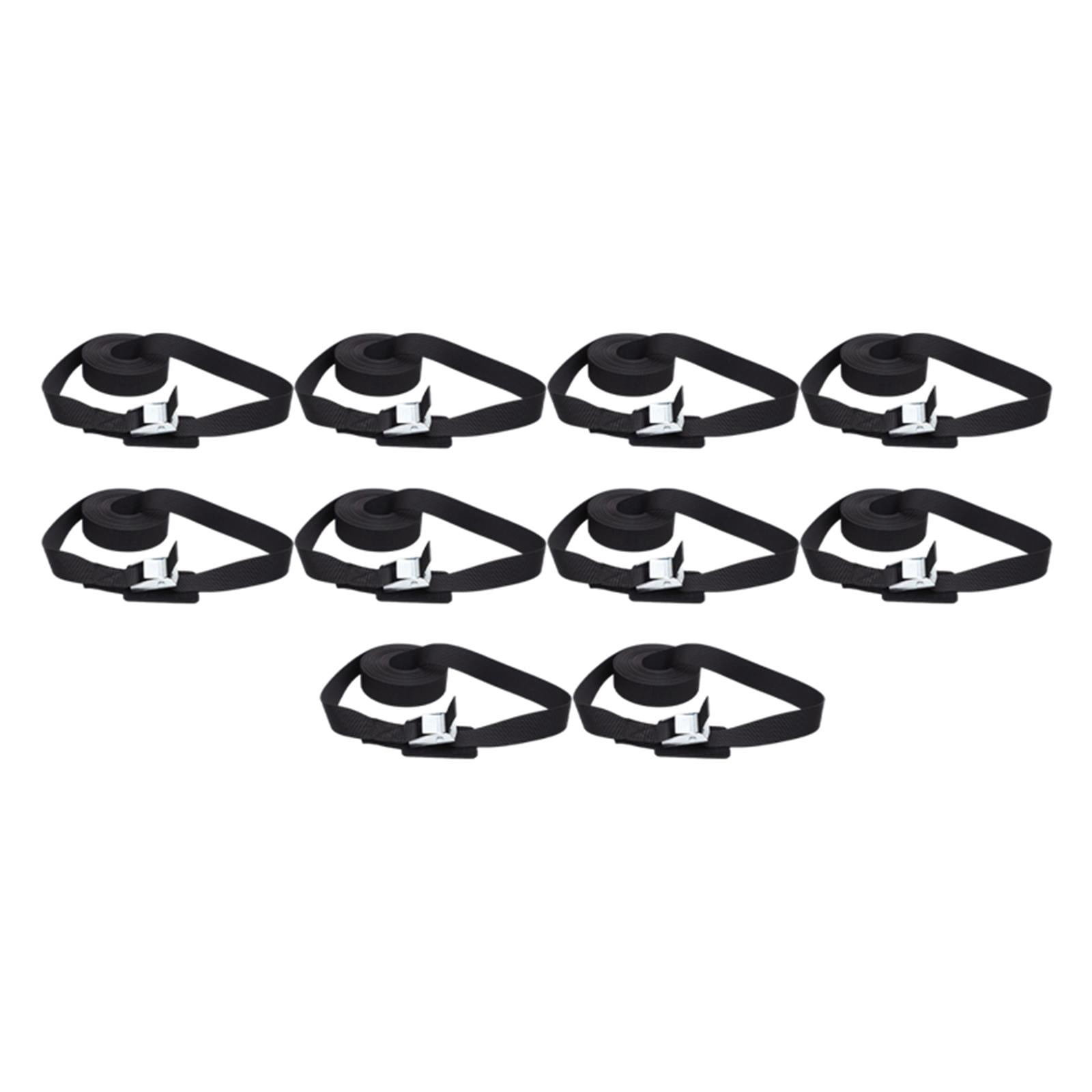 figatia 10Pcs Tie Down Straps Lashing Straps Lightweight Multipurpose 2 ...