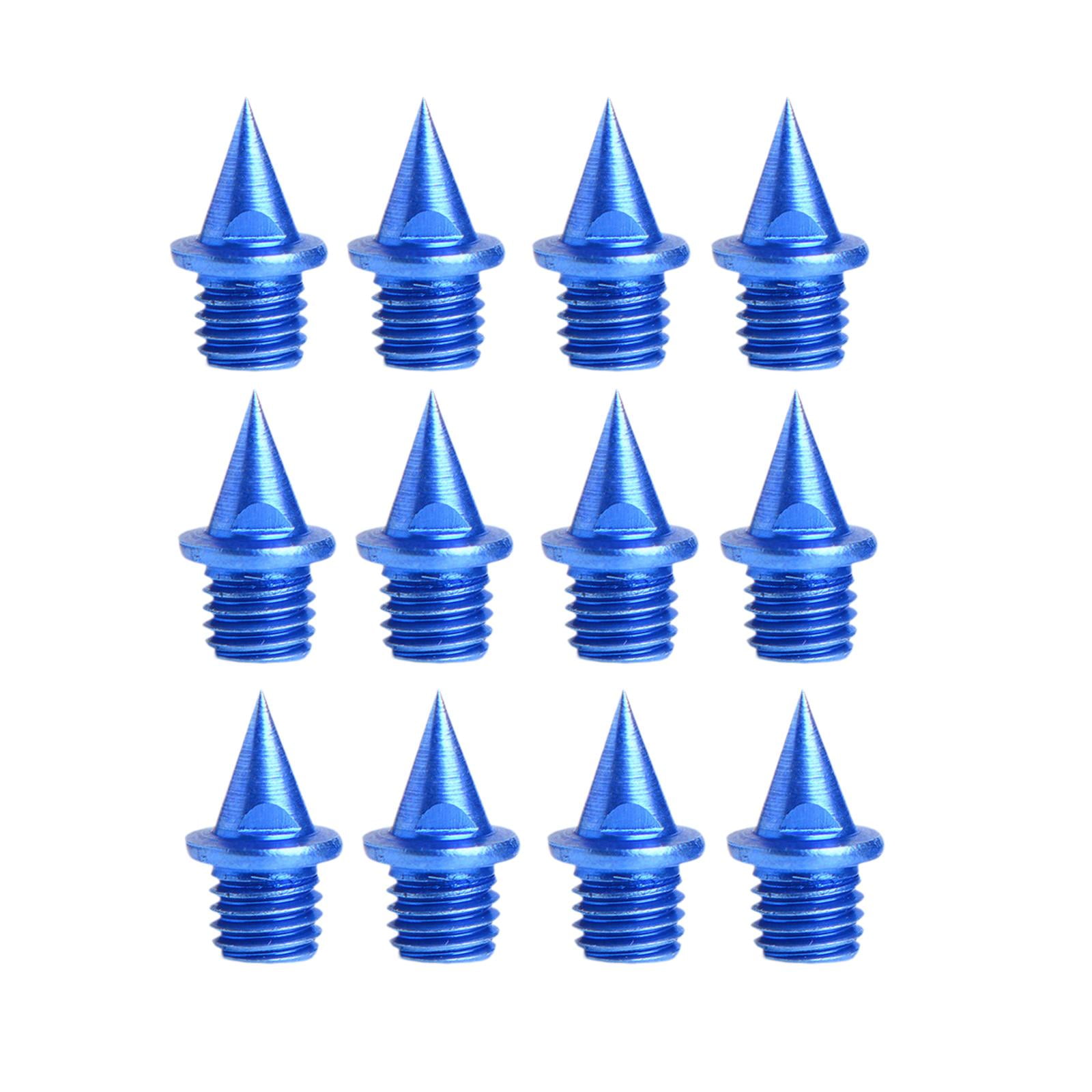 figatia 12 Pieces Track and Field Running Spikes Track Spikes Non Slip ...