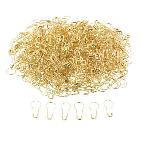 figatia 2 X 500 Pieces Gold Metal Pins/pumpkin Pins/light Bulb Pins for ...