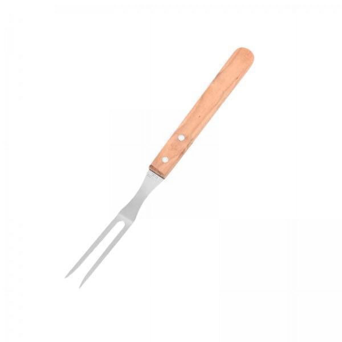 figatia 2xCooking Fork with Wood Handle Barbecue Fork for BBQ Grill ...