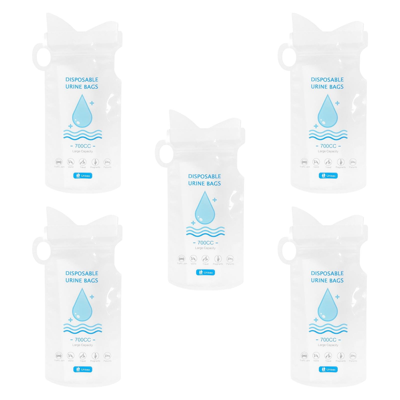 figatia 5 Pieces Disposable Urine Bags Sturdy Vomit Bags for Outdoor Traffic Camping - Walmart.com