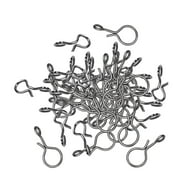 Colaxi 100x Fly Fishing Snap No Knot Snaps Fishing Hook Snap Connector ...