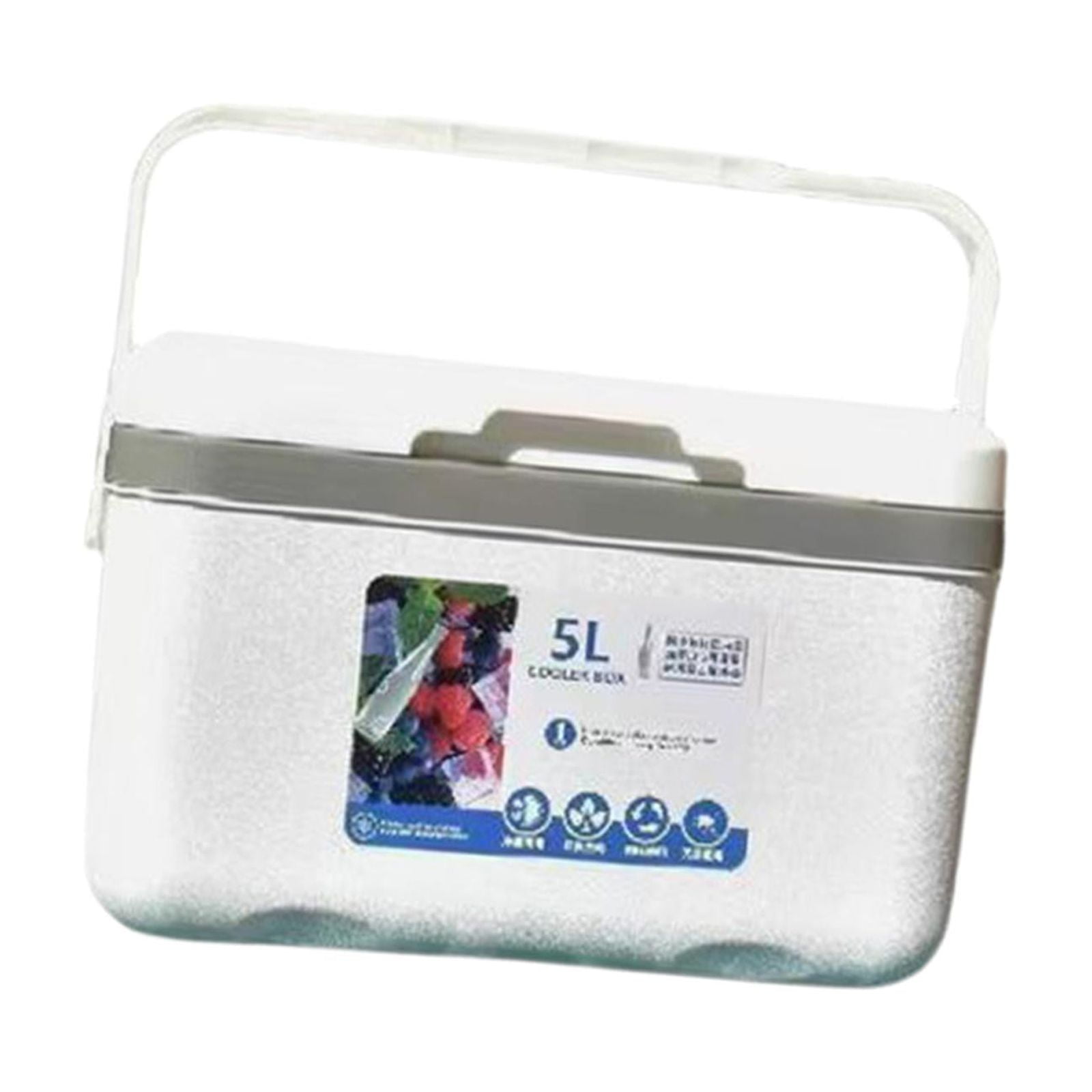 figatia 5L Picnic Ice Bucket Beverage Storage Organizer Drink Carrier ...