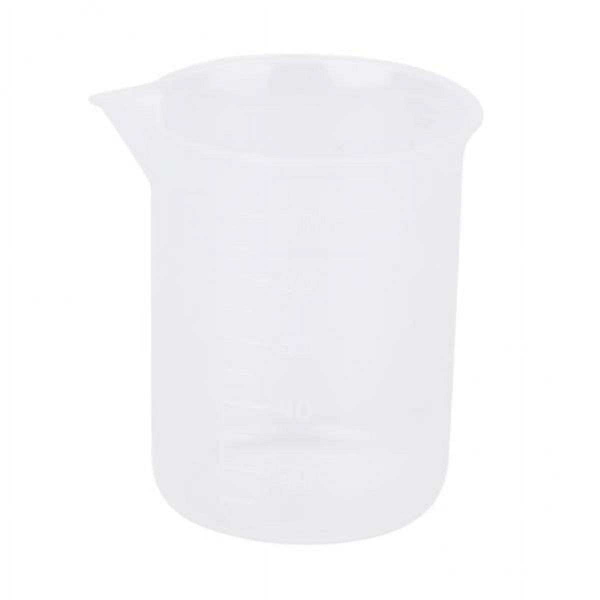 figatia 6x50ml-500ml Clear Graduated Beaker Measuring Cup Tool 100ml ...