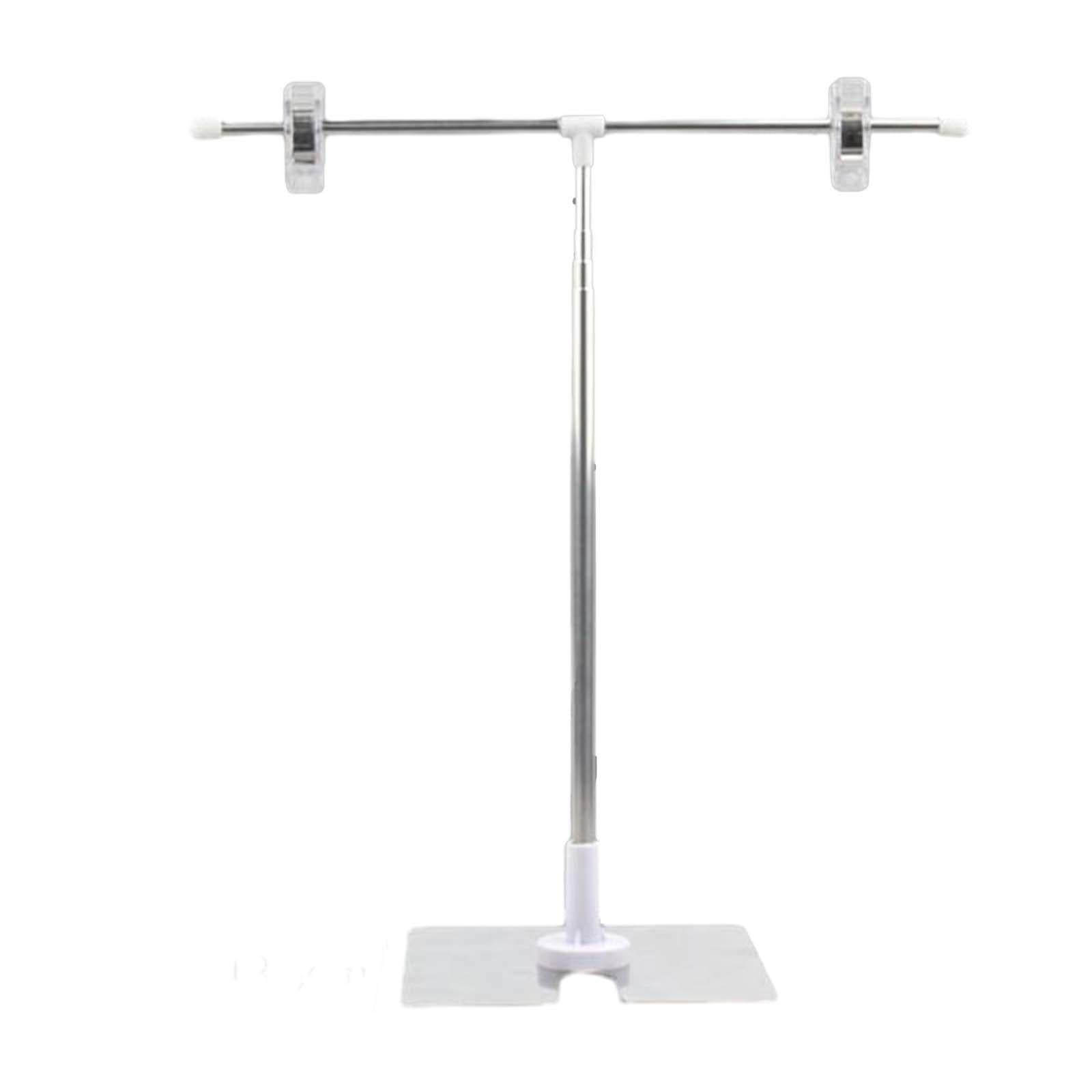 figatia Adjustable Poster Stand Stainless Steel with Clip Display Show ...