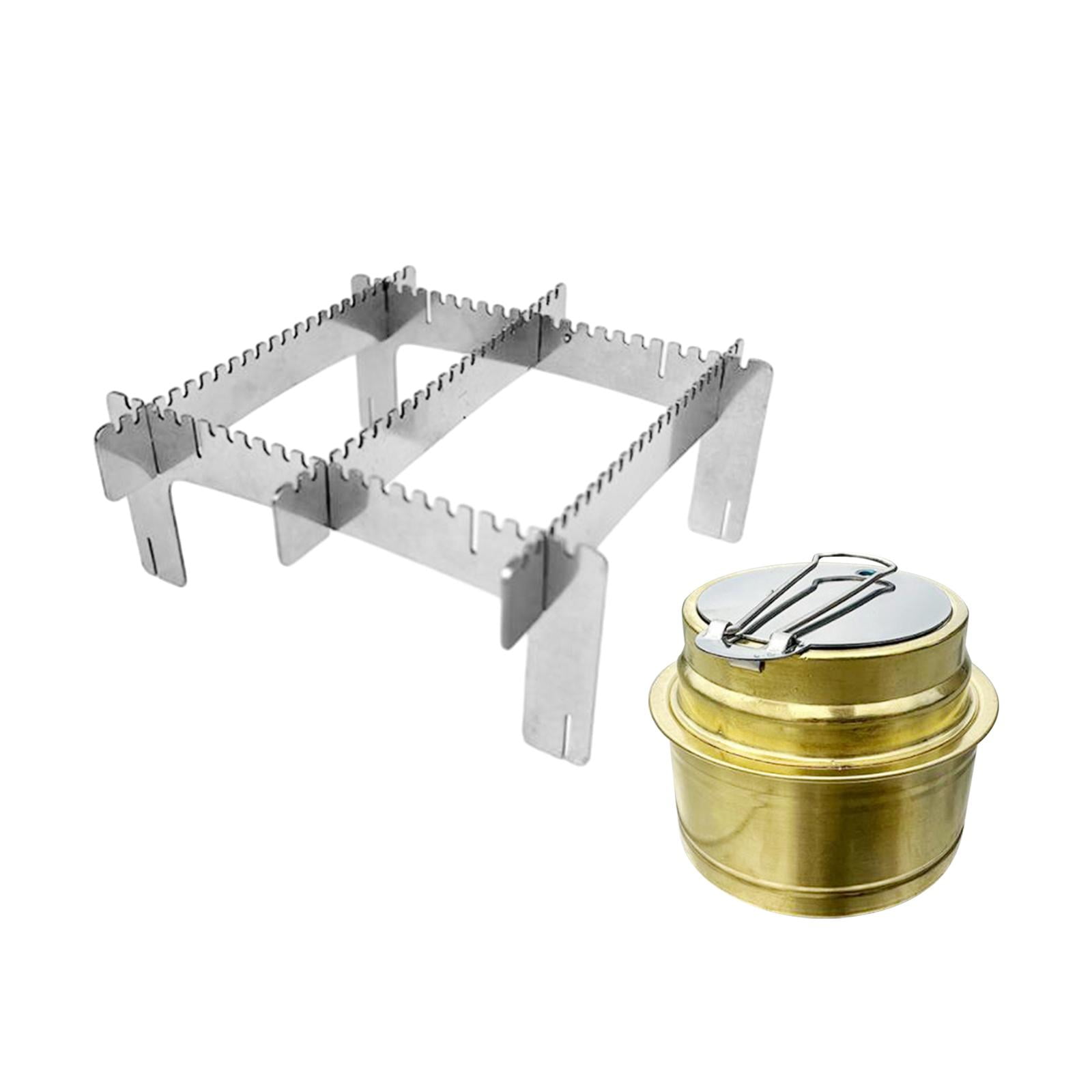 figatia Alcohol Stove Camping Stove Mini Portable Camp Stove Alcohol ...