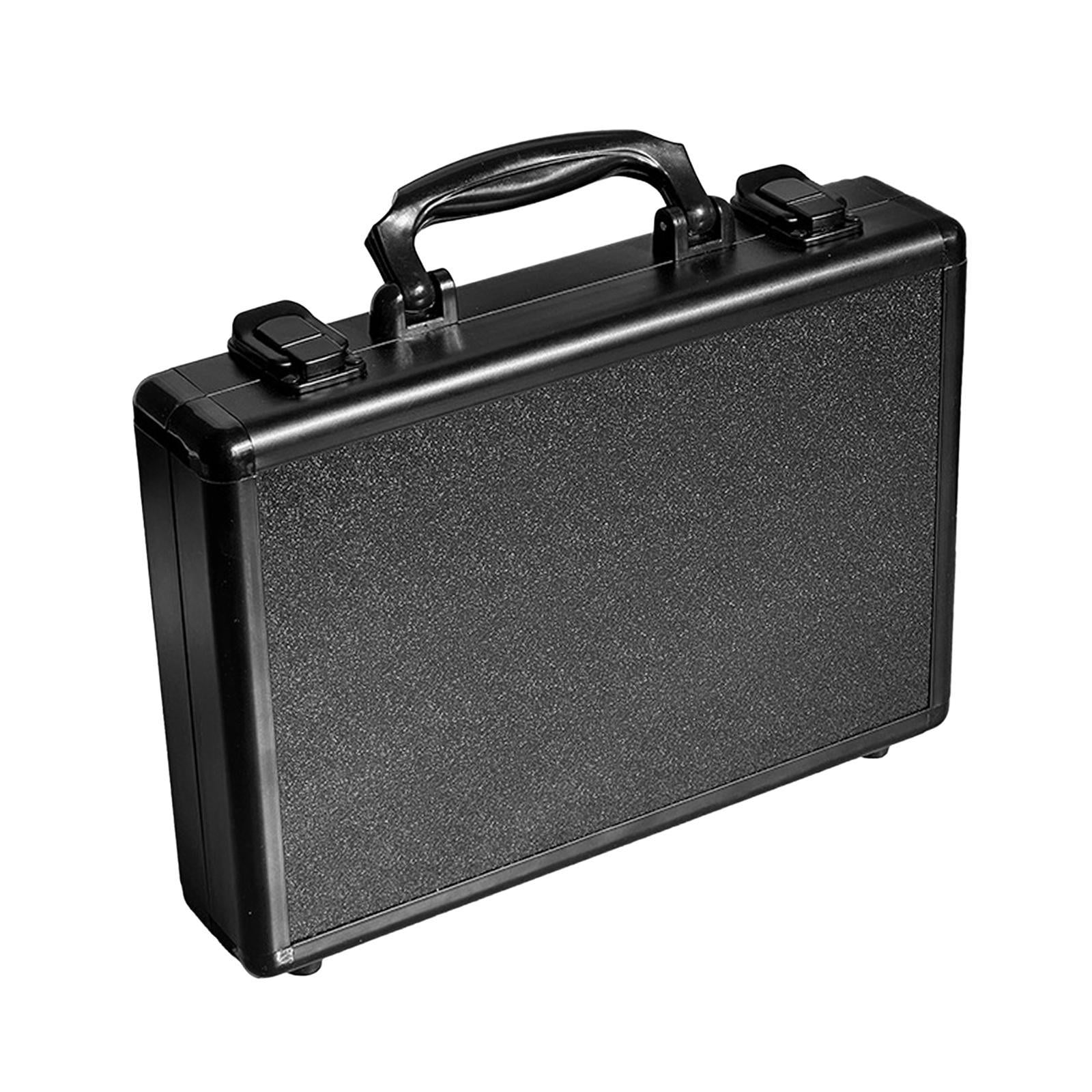 figatia Aluminum Carrying Case Storage Carry Case Briefcase Portable ...