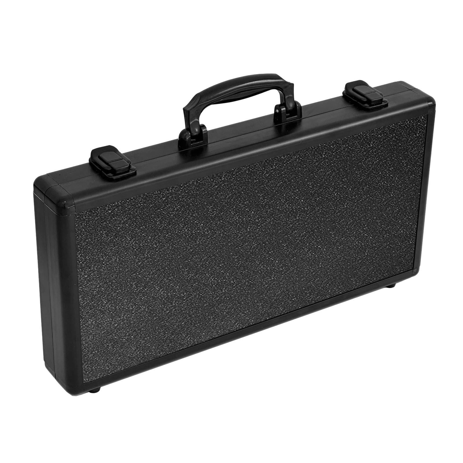figatia Aluminum Carrying Case Storage Carry Case Briefcase Portable ...