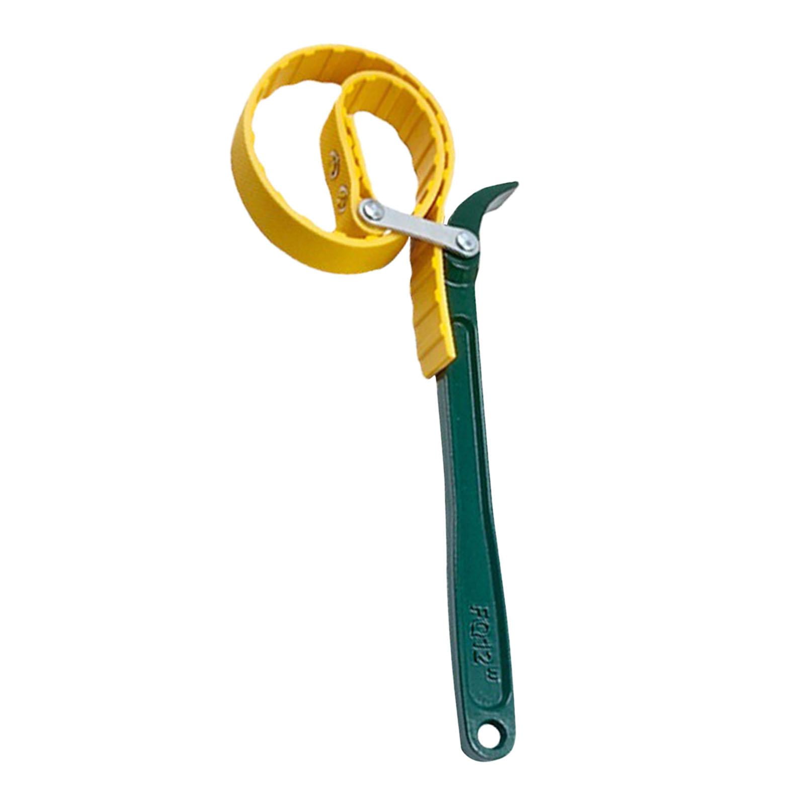 figatia Belt Strap Wrench Adjustable Strap Wrench Anti Slip Steel ...