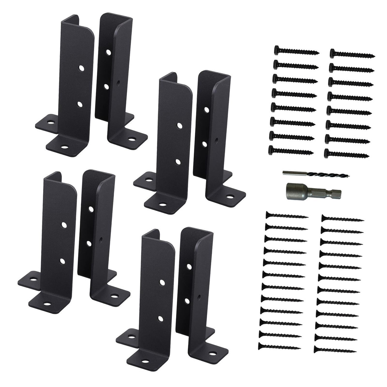 figatia Bracket Fence Post Anchor Bracket Deck Post Anchor Base Bracket ...