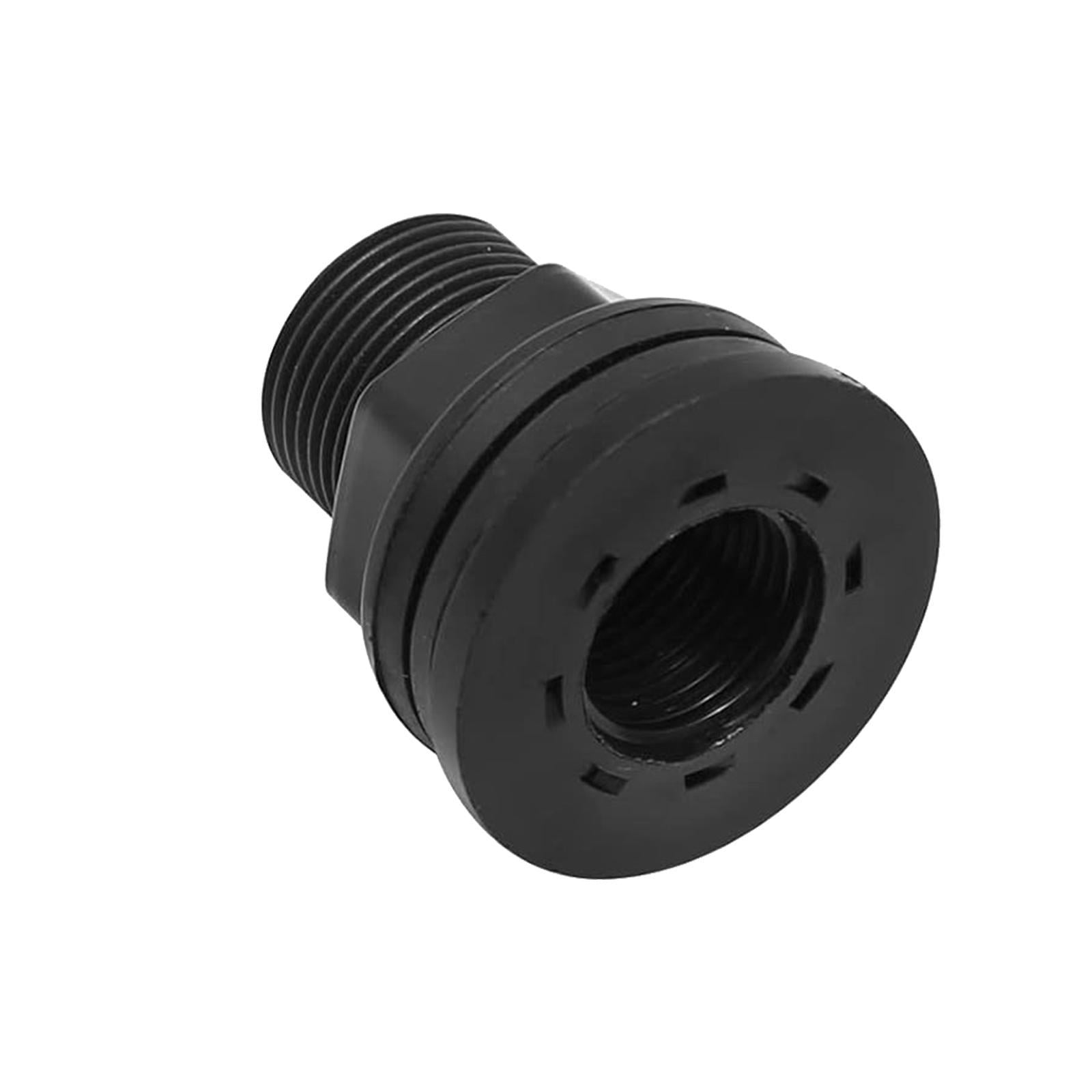 figatia Bulkhead Fitting Adapter Water Tank Connector Garden Bulkhead ...