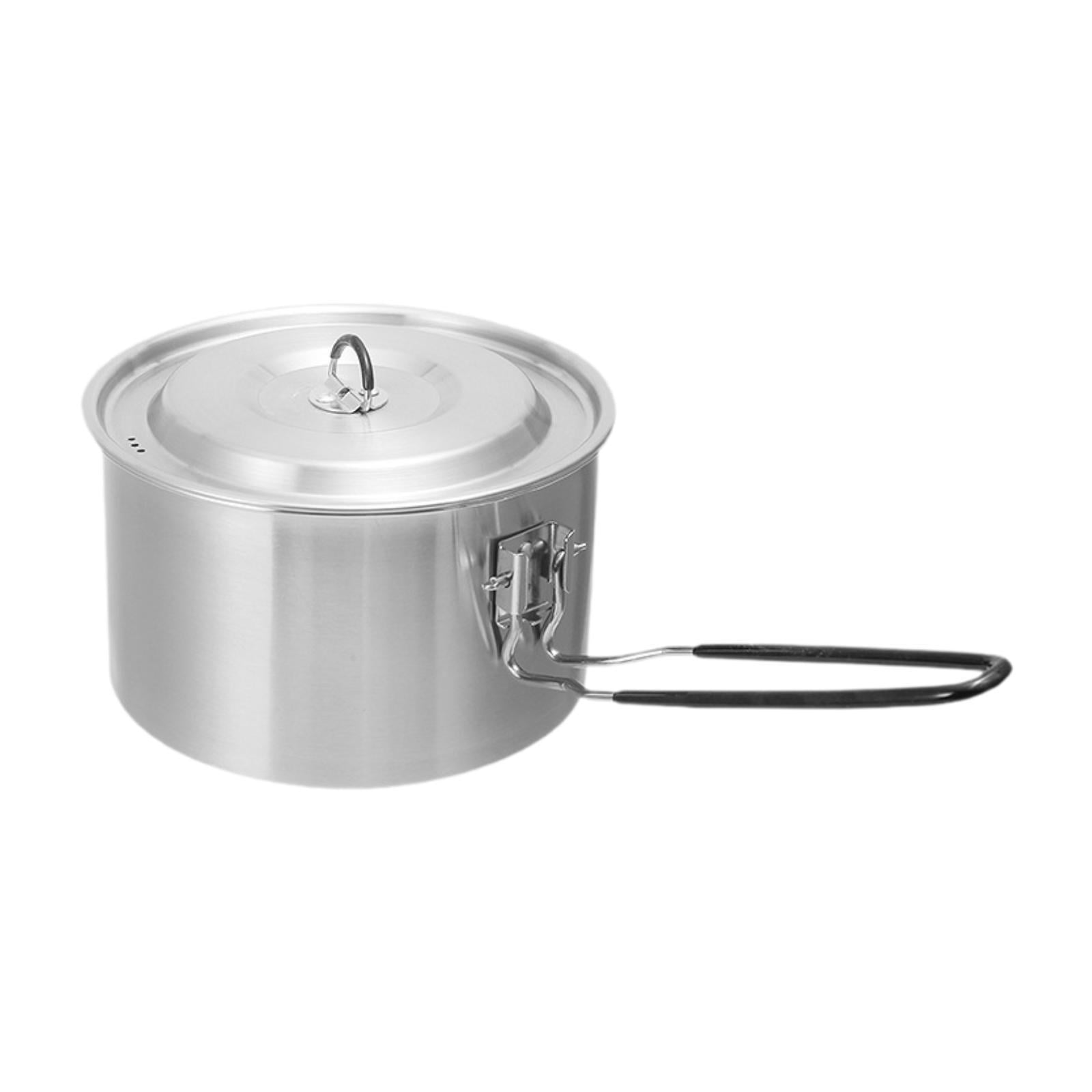 figatia Camping Pot Outdoor Cooking Pot Boiling Water Non Stick ...