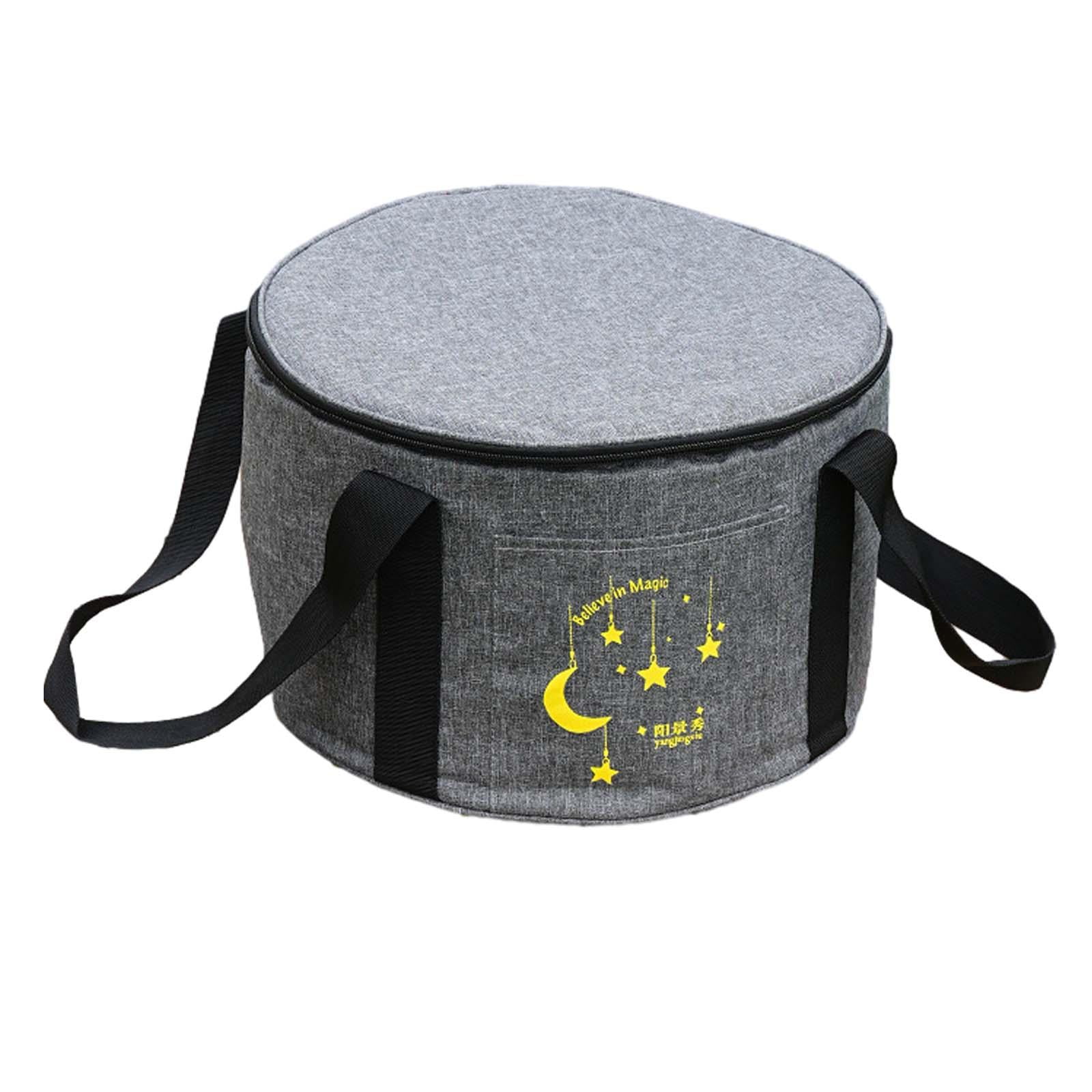 figatia Camping Pot Storage Bag Cookware Carrier Bag Protection Gas ...