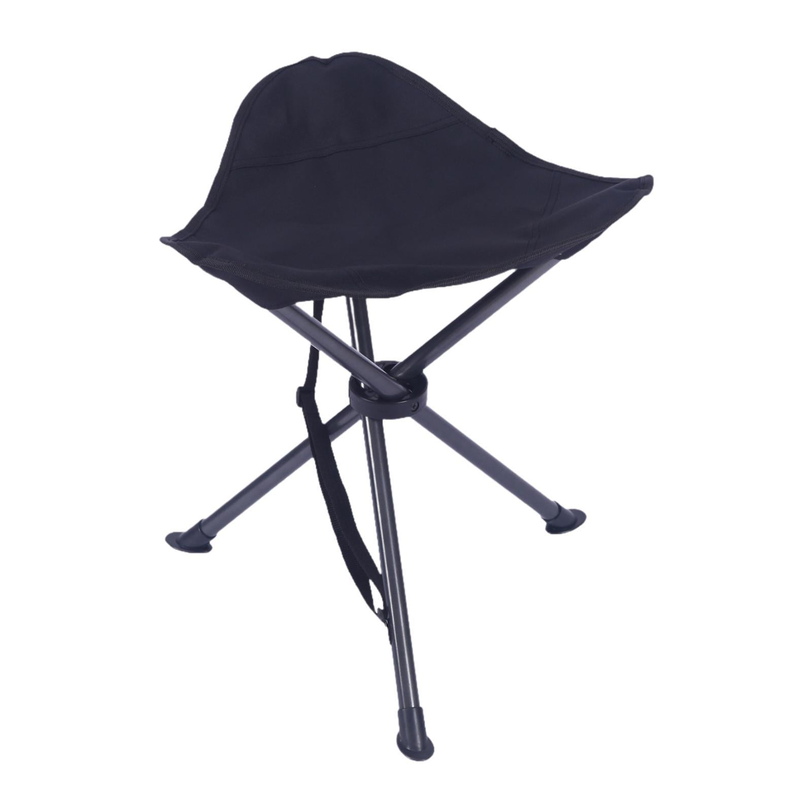 figatia Camping Stool Folding Tripod Stool Slacker Chair Camp Chairs ...
