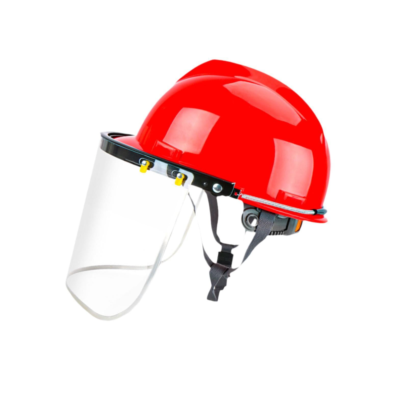 figatia Chain Saw Helmet with Face Face Protective Cover Hard Hat Weeds ...