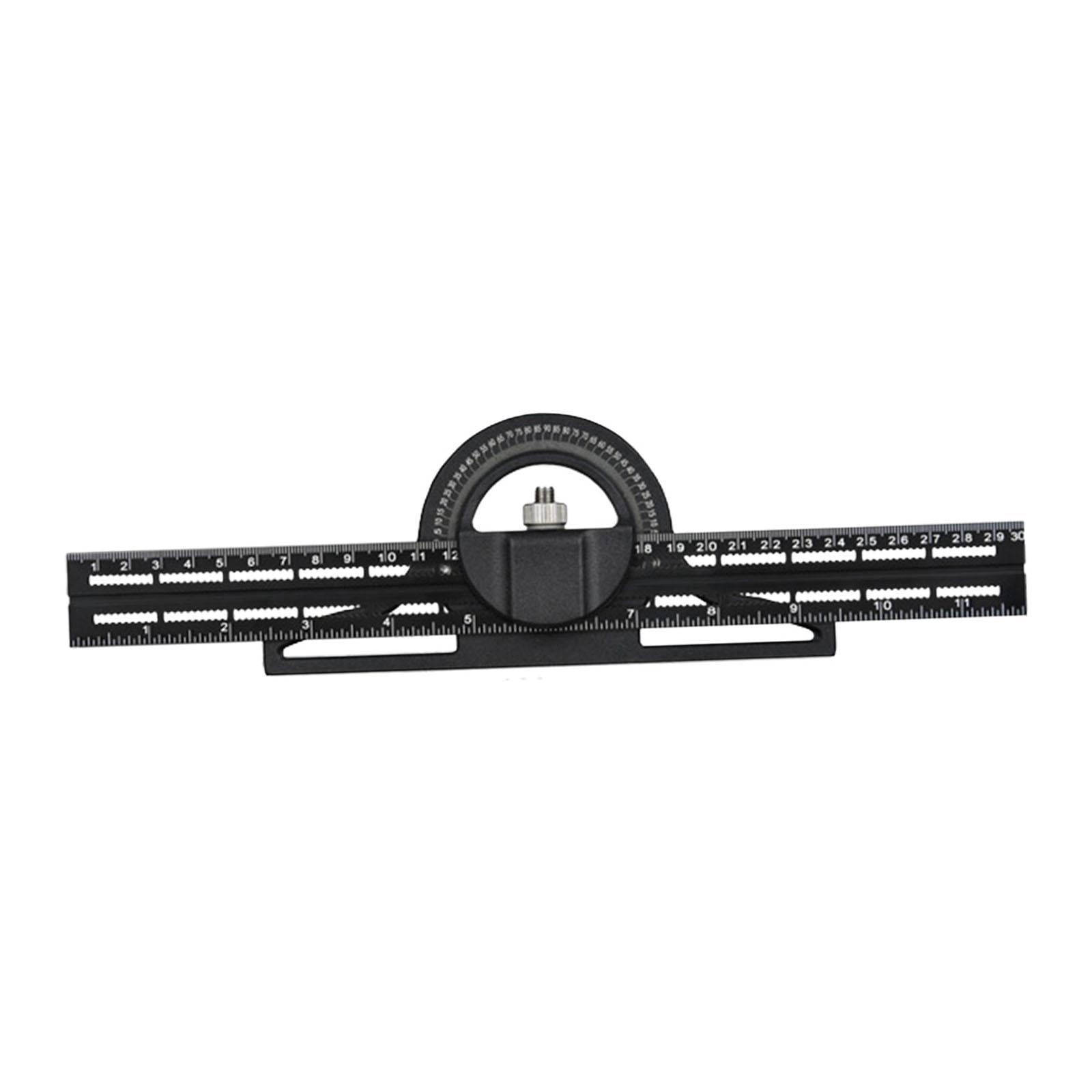 figatia Combination Square Ruler Set Protractor Woodworkings Ruler ...