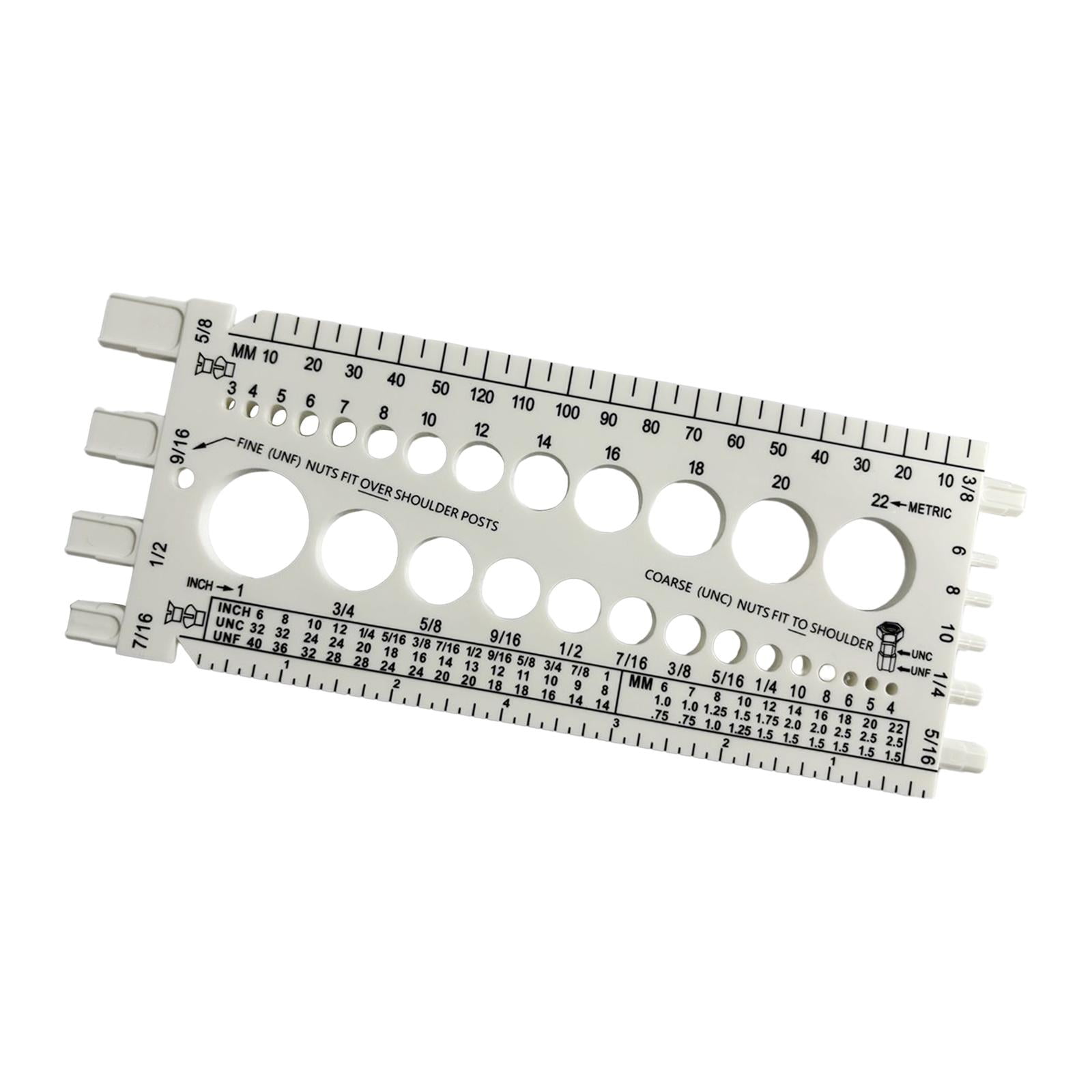 figatia Drill Bit Gauge Screws Measuring Tool Bolt Gauges Check ...