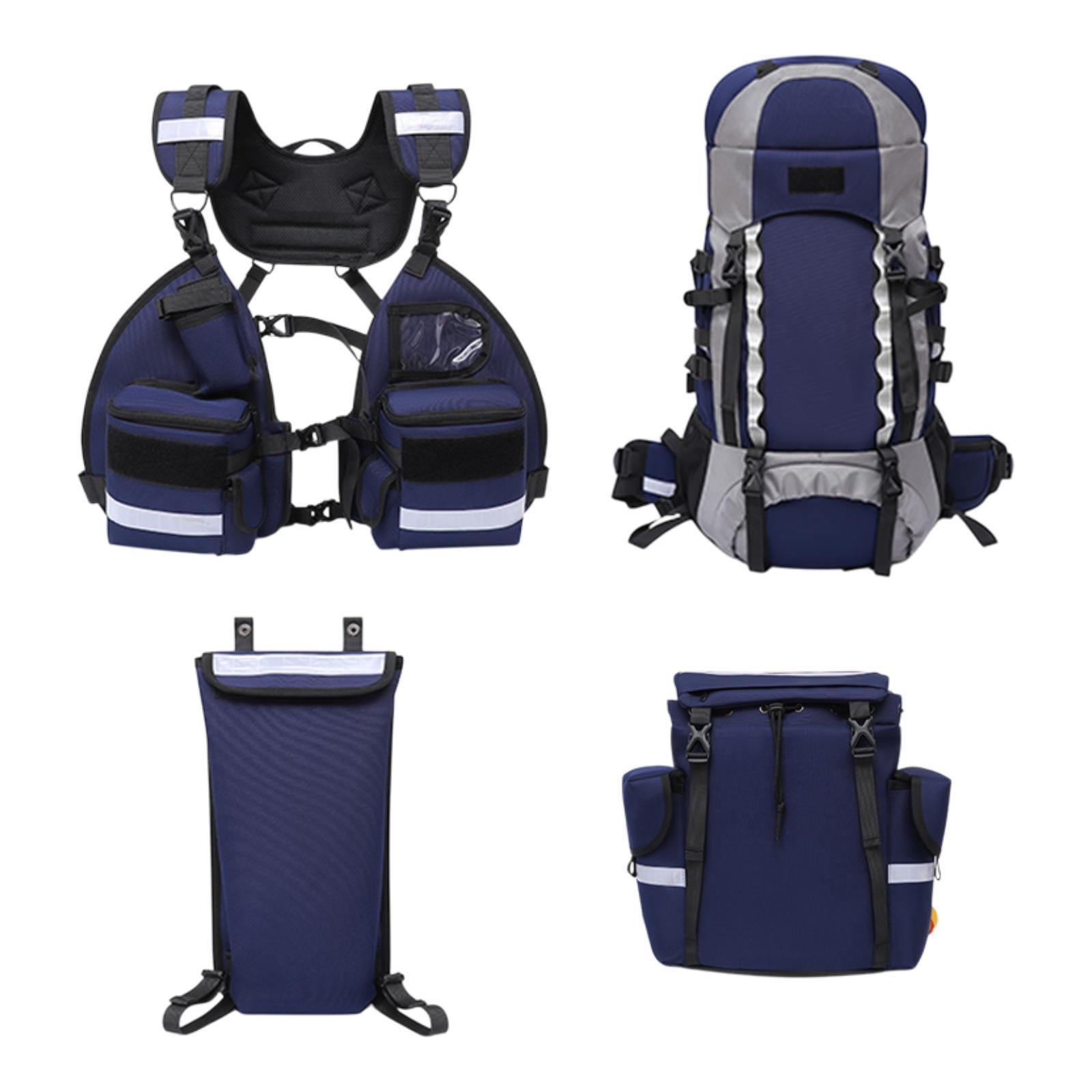 figatia Emergency Medical Backpack First Responder Bag Empty Camping ...