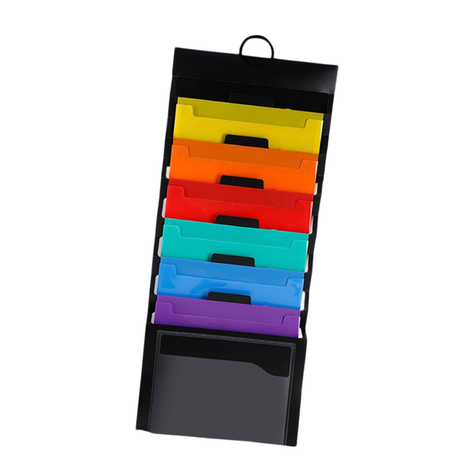figatia Expanding File Folder Accordion File Organizer 6 Pocket ...