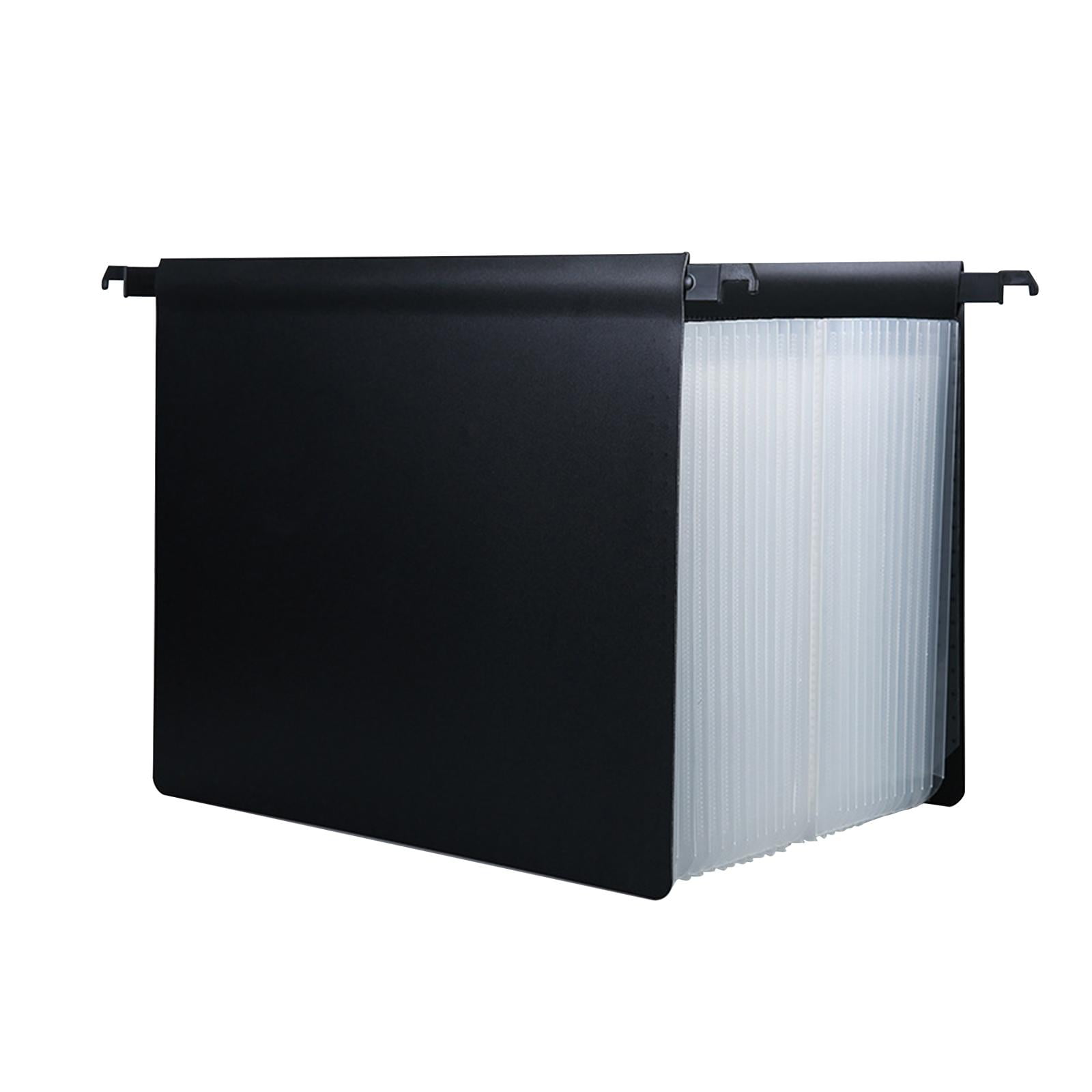 figatia Expanding Hanging File Folder File Organizer, 25 Pocket with ...