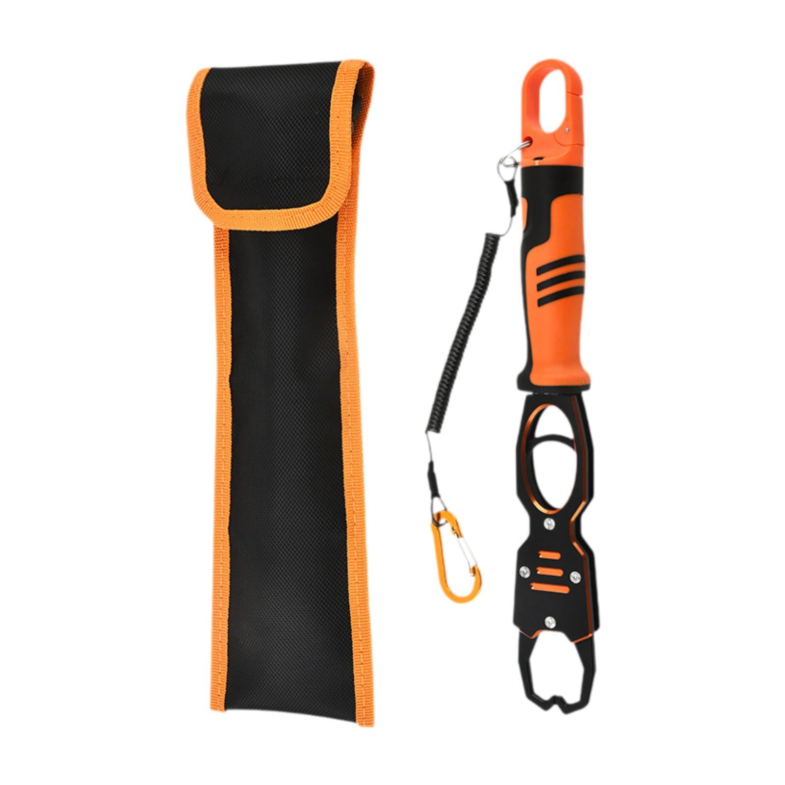 figatia Fish Lip Gripper Fish Lip Grabber with Sheath Fishing Grabber ...