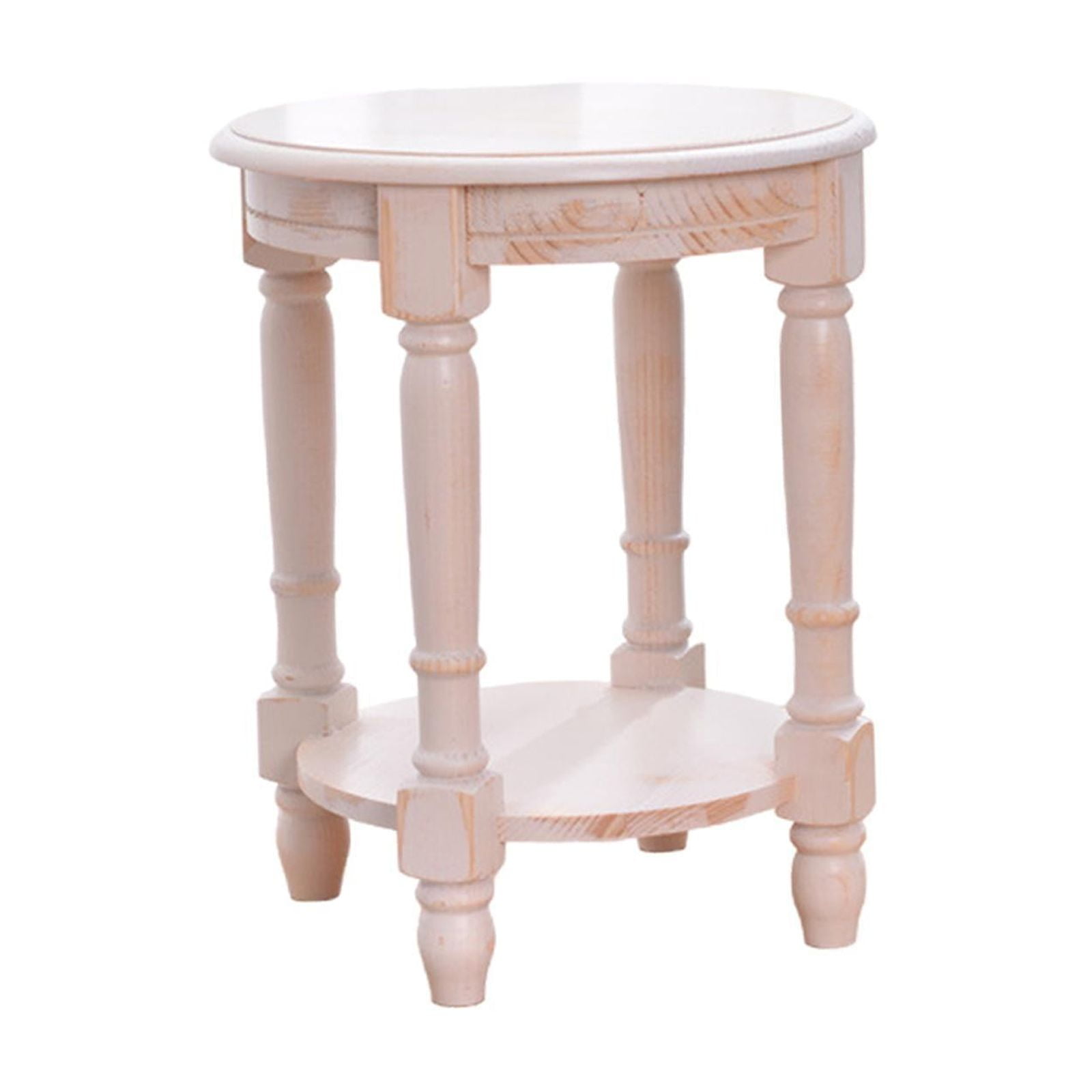 figatia Fishbowl Rack, Retro Flower Pot Holder, Wooden Stool Plant ...