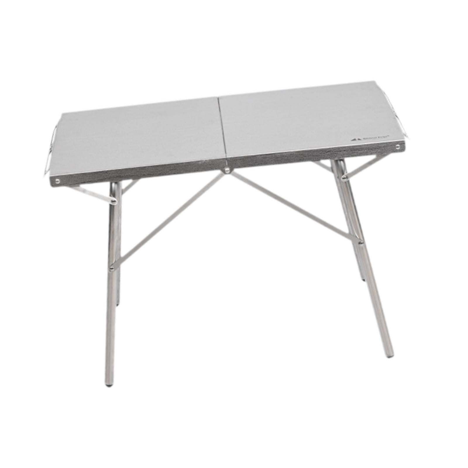figatia Foldable Table Camping Table Heavy Duty Heat Resistant Outdoor ...