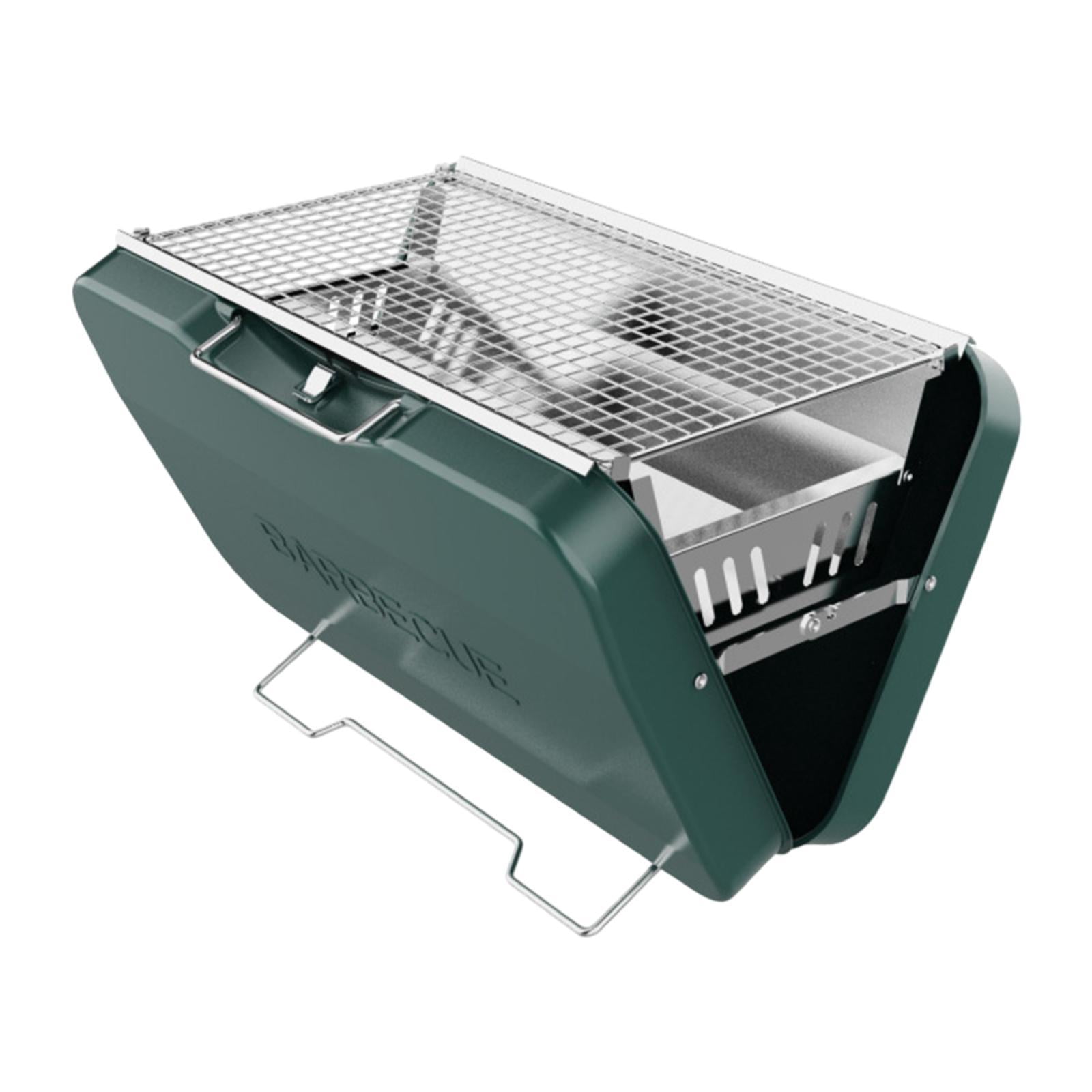 figatia Folding Grill BBQ Grill BBQ Easy to Install Practical Cookware ...