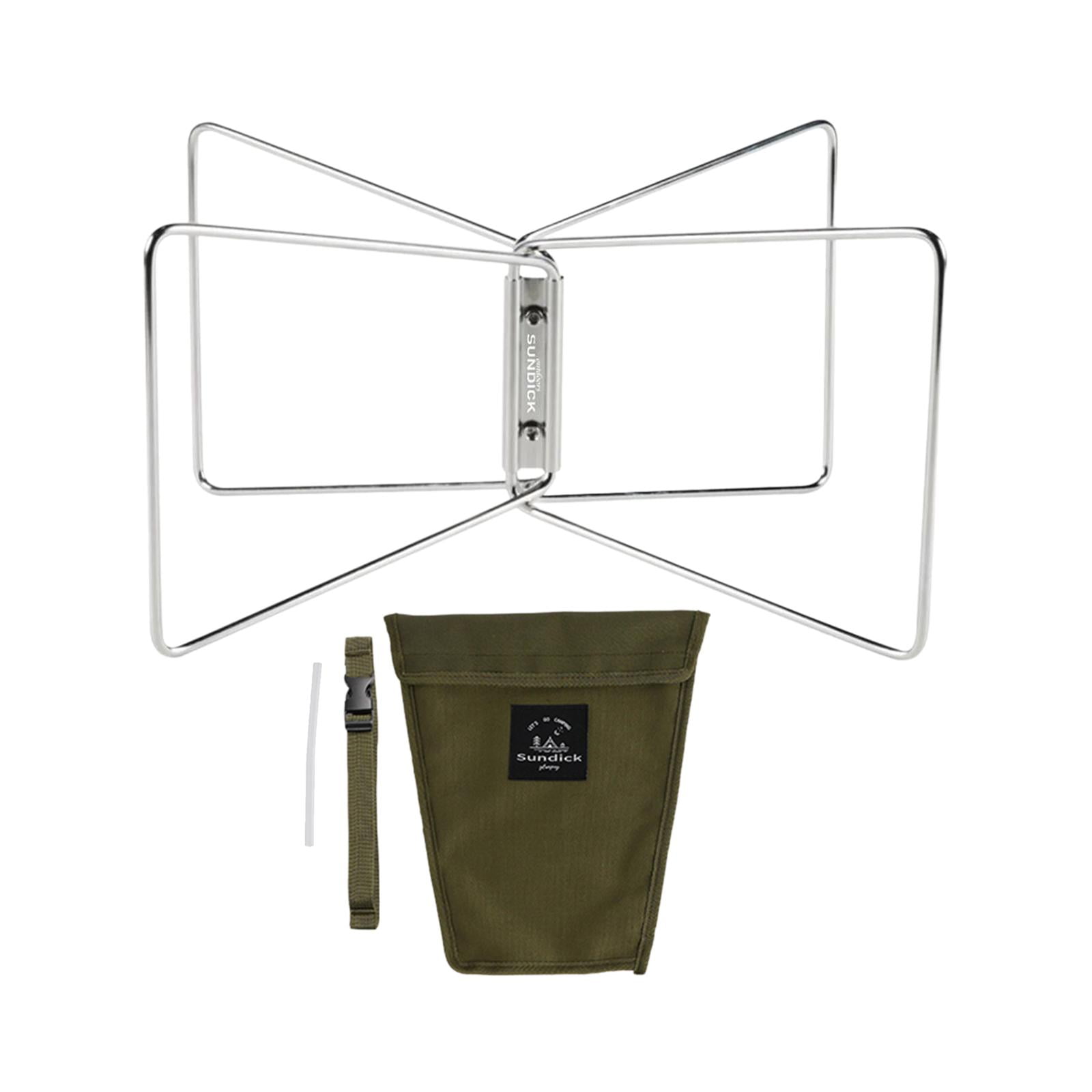 figatia Folding Stand Foldable Stand Rack Ice Bucket Holder Heavy Duty ...