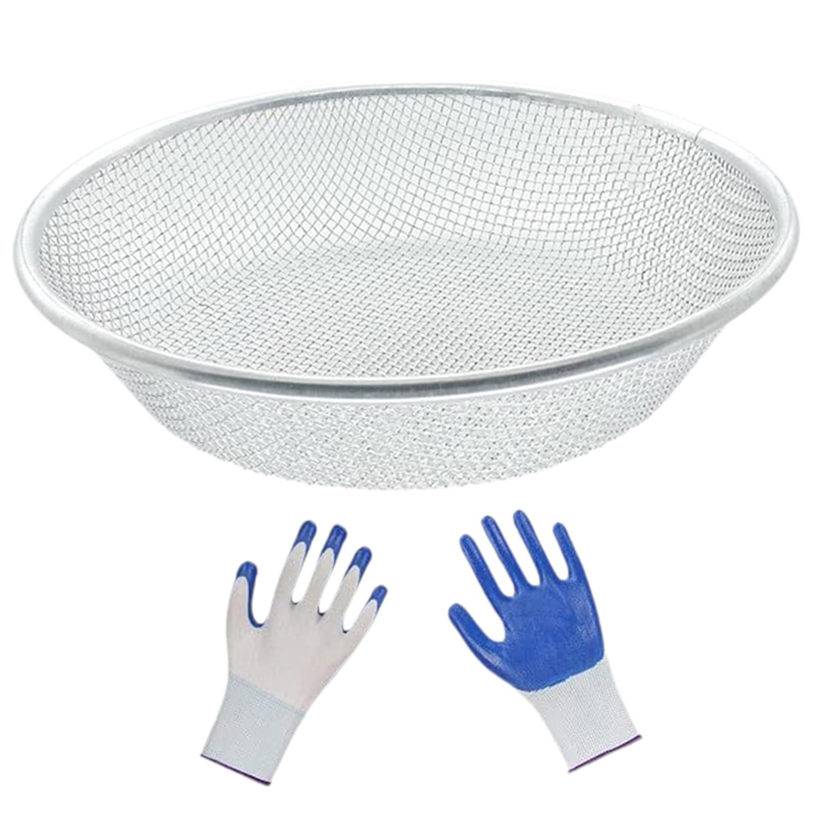 figatia Gardening Soil Compost Sifter Sand Sifter Sifting Pan ...