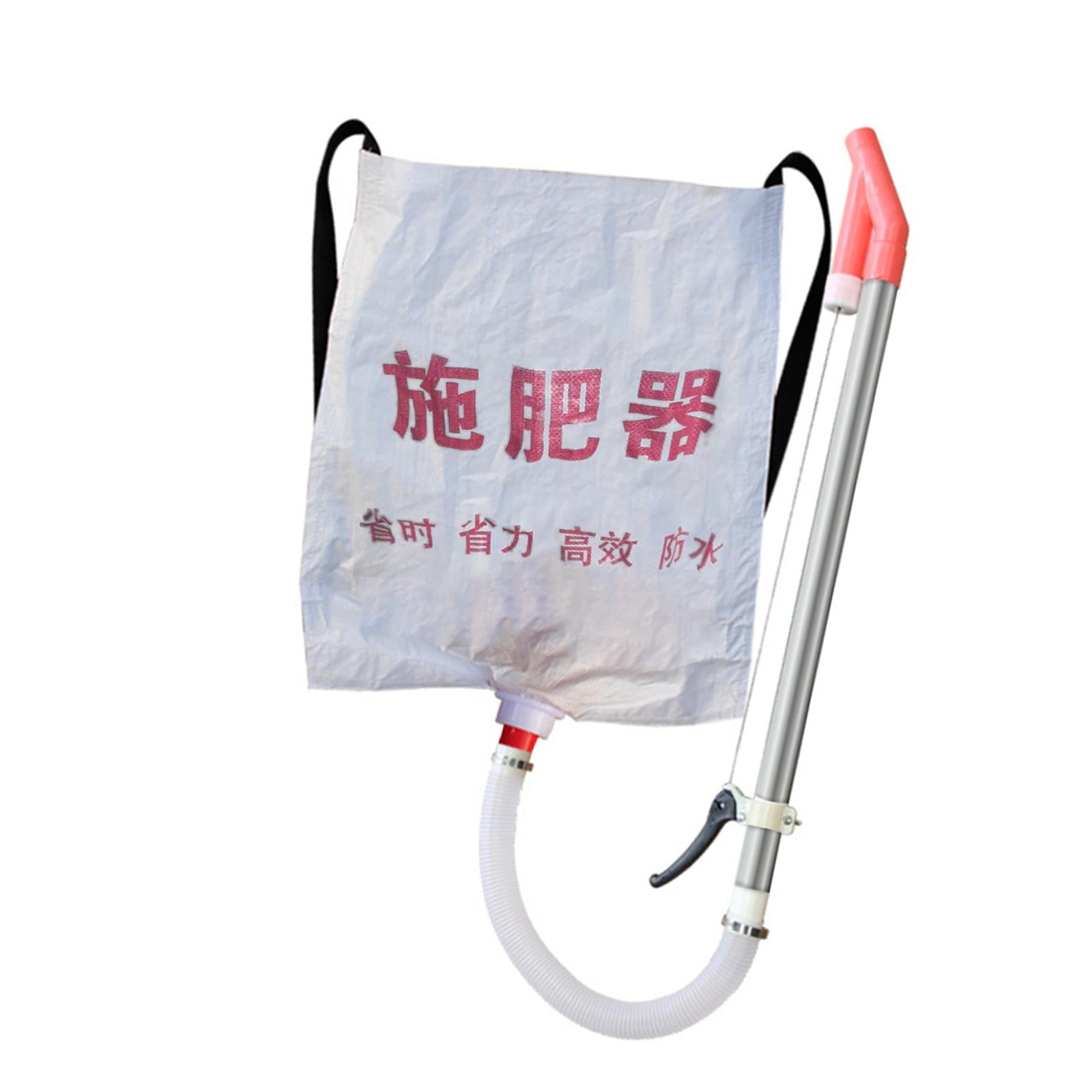 figatia Granular Spreader with Backpack Woven Bag Labor Saving 18.9x17 ...