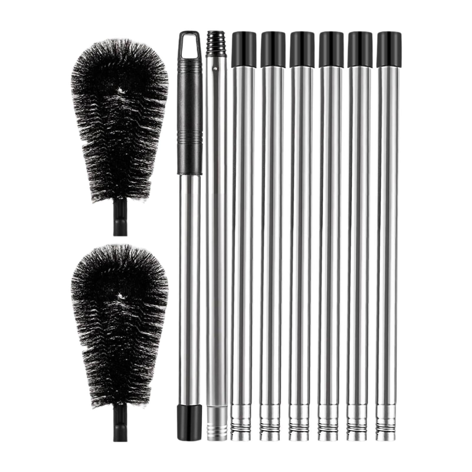 figatia Gutter Cleaning Cleaner Tool Removing Leaves and Debris 2 Brush ...