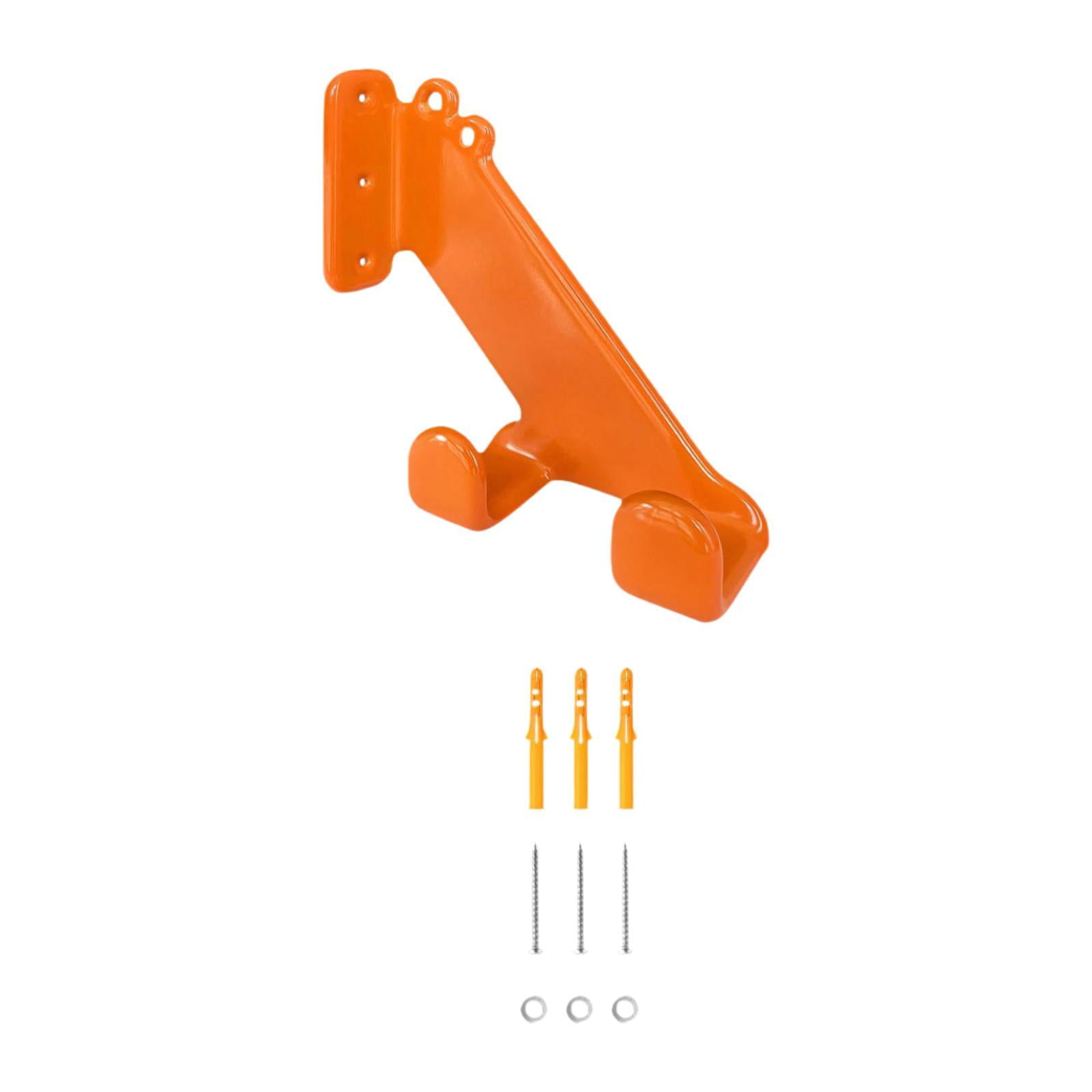 figatia Hanger Garage Storage Hook Sturdy Orange Heavy Duty Holder ...
