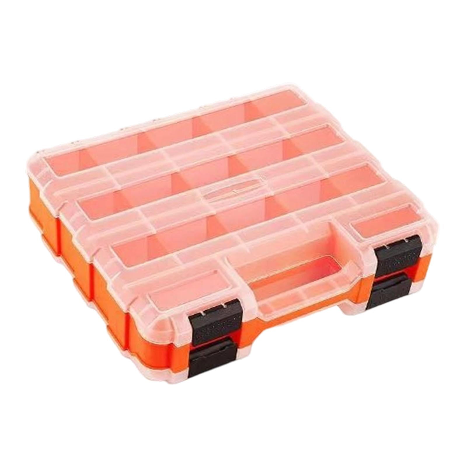 figatia Hardware Storage Box Screw Organizer Tool Box Double Side Tool ...