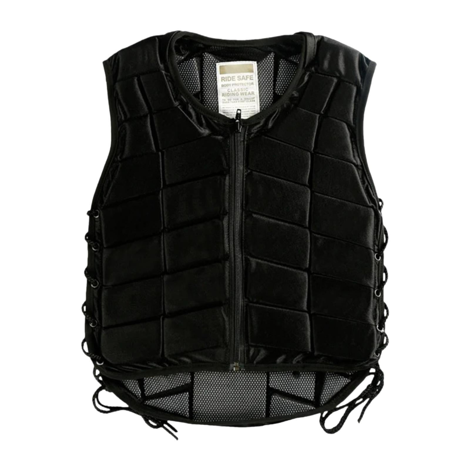 figatia Horse Riding Vest Waistcoat Padded Lightweight Zipper Closure ...