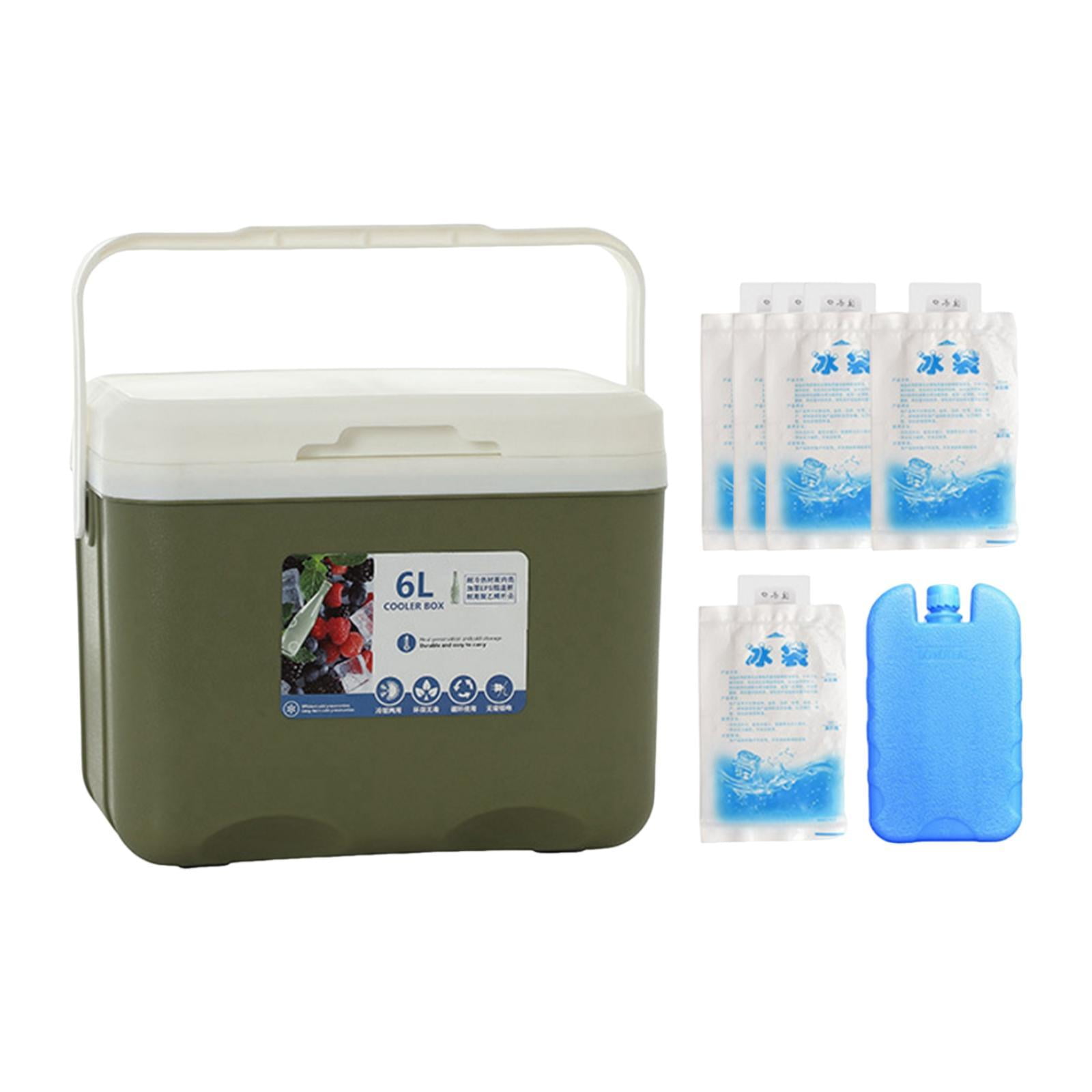 figatia Ice Chest Box, Camping , Personal for Freeze/Hot Food Cold Case ...