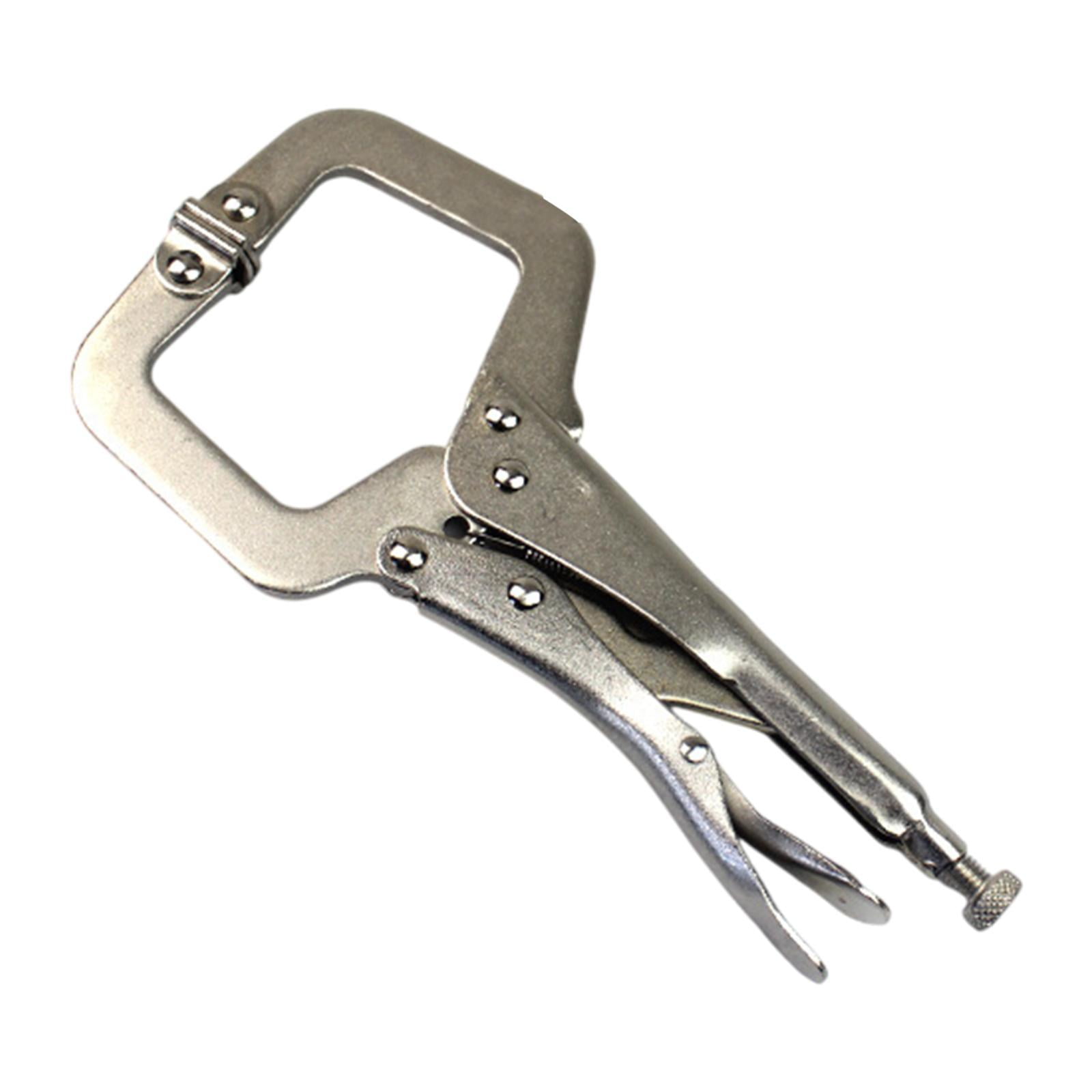 figatia Locking Plier Welding Pliers Vise Clamp Swivel Pads Hand Tool ...