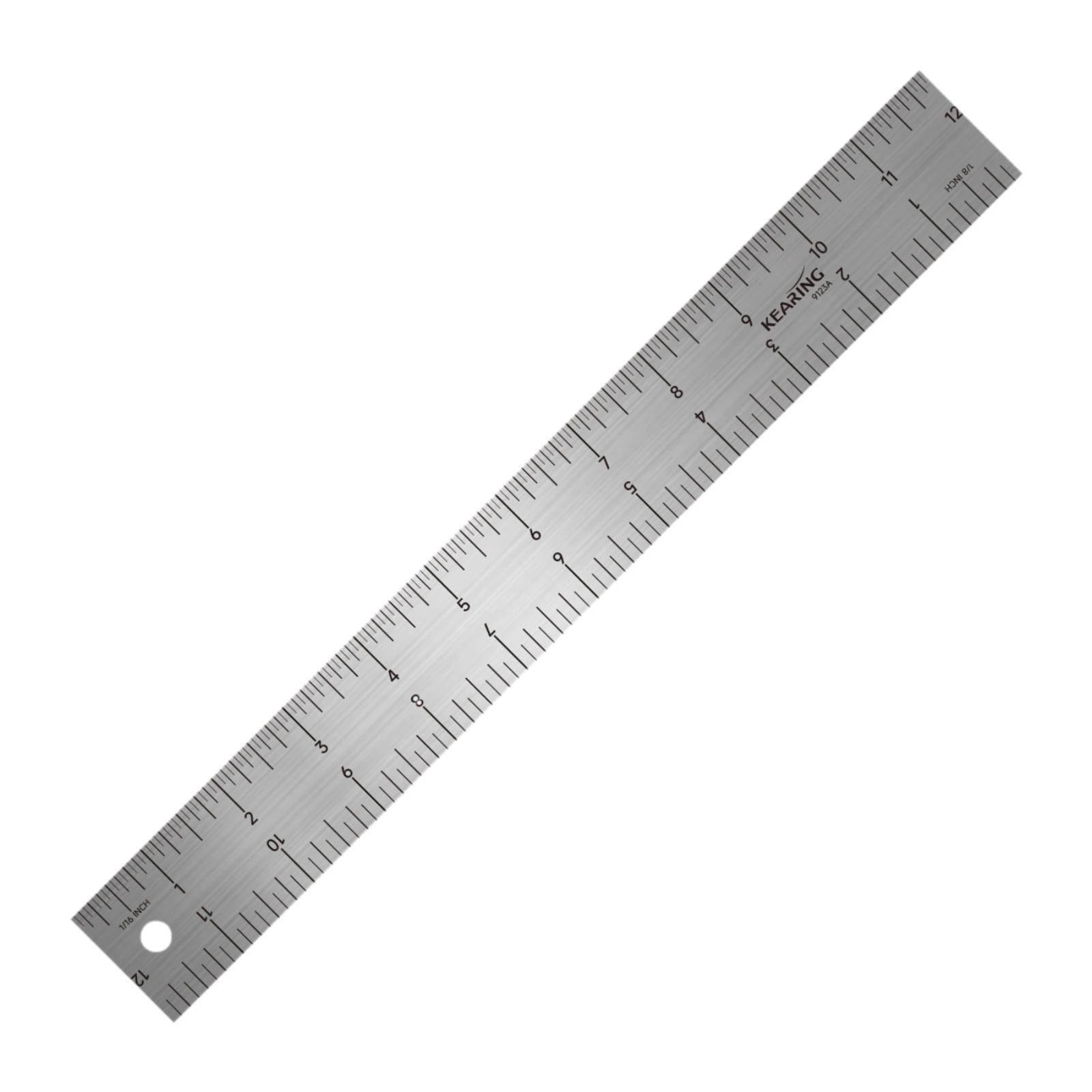 figatia Measuring Ruler Drawing Rule with Hole Thickened Multi Use cm ...