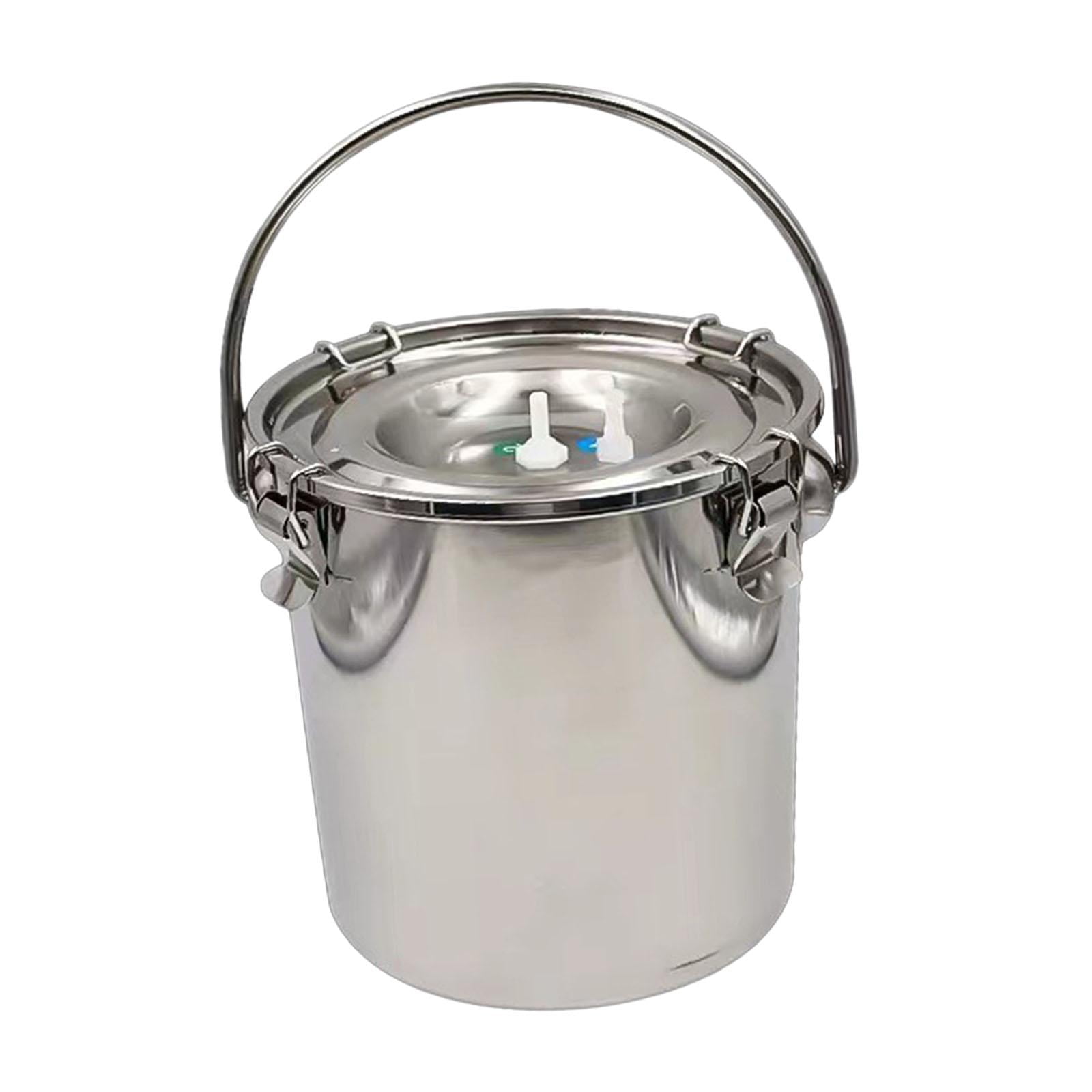 figatia Milking Machine Bucket Milk Bucket Farm Animals Supplies ...